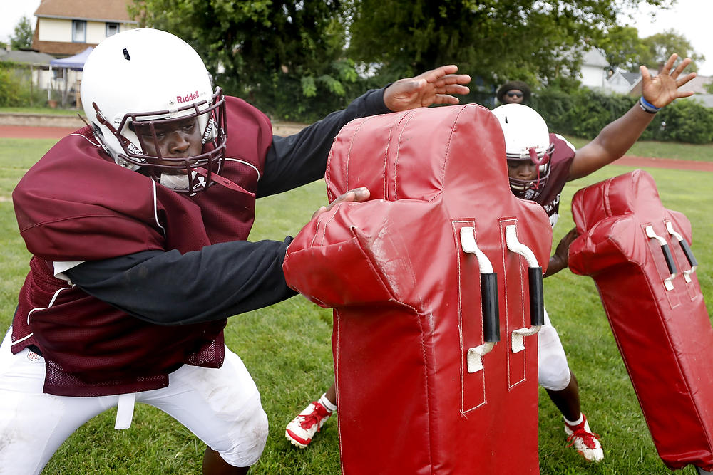 Camp sights: Photo essay of 2019 Hillside football training camp - nj.com