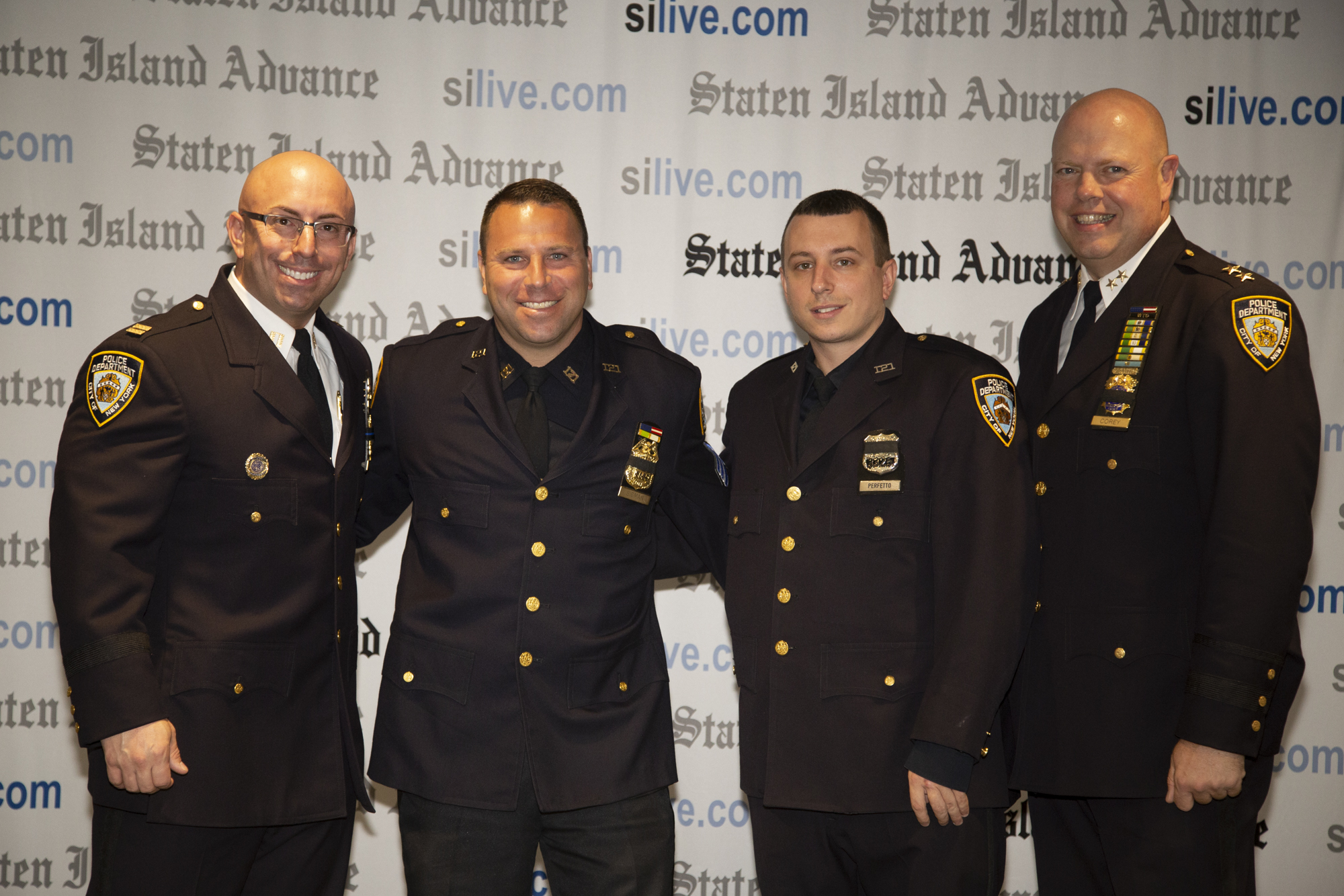 Cops honored at Police Officer of the Month ceremony - silive.com