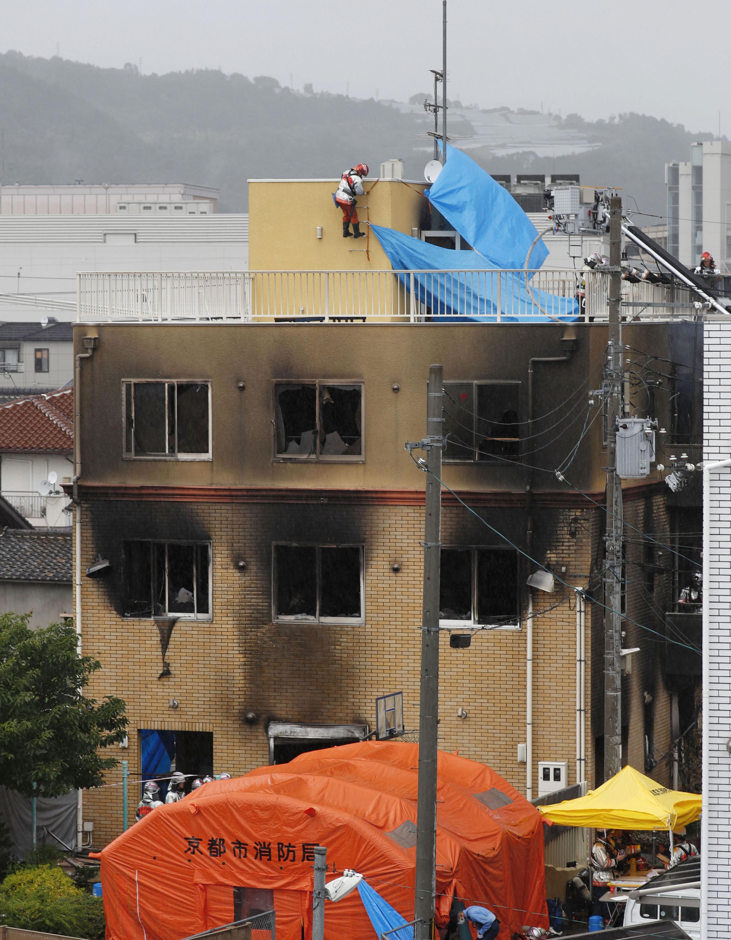 Fatal fire set at anime studio in Kyoto, Japan - oregonlive.com