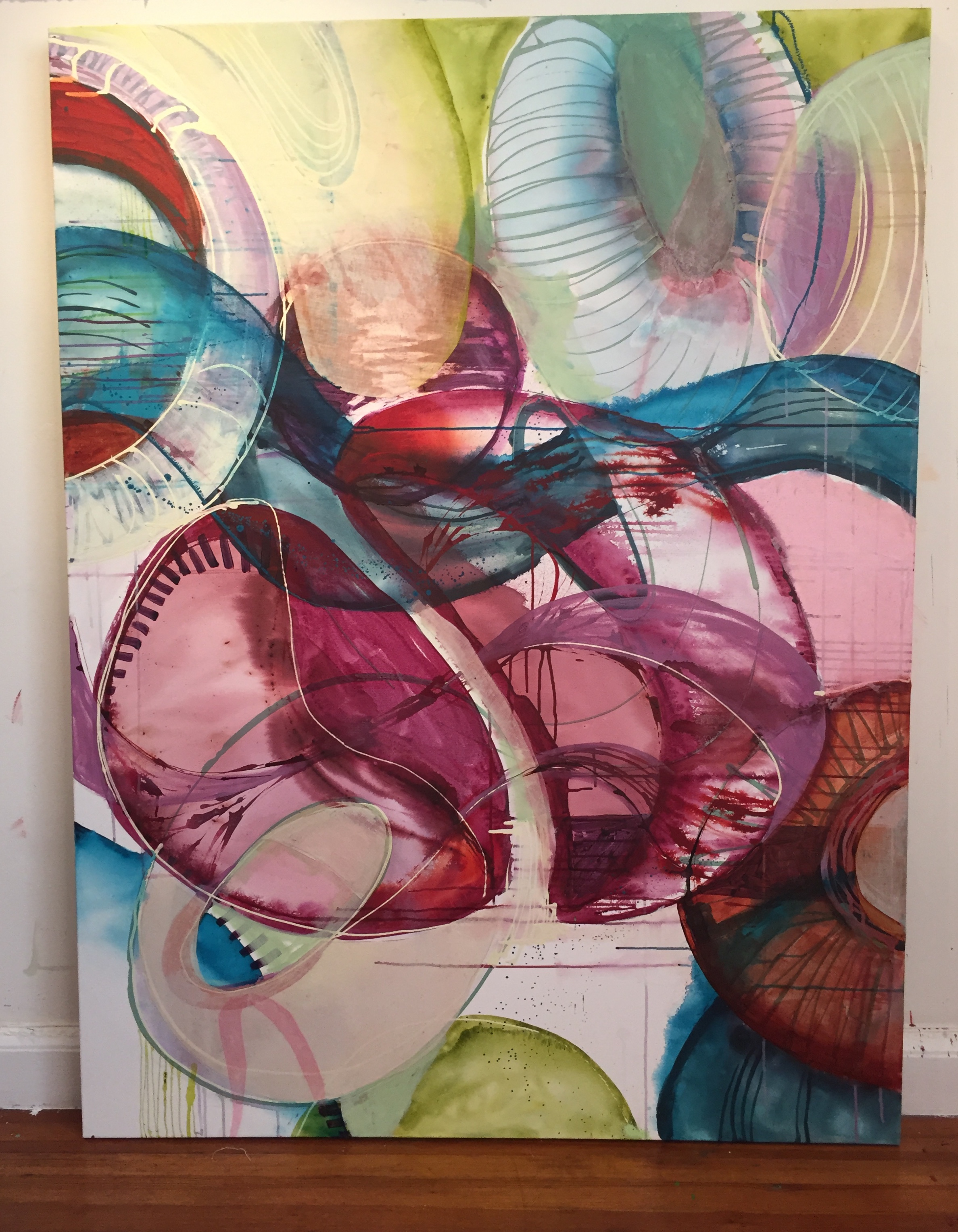 "Heart Echoes: Paintings by Marta Blair"at SMUSH - nj.com