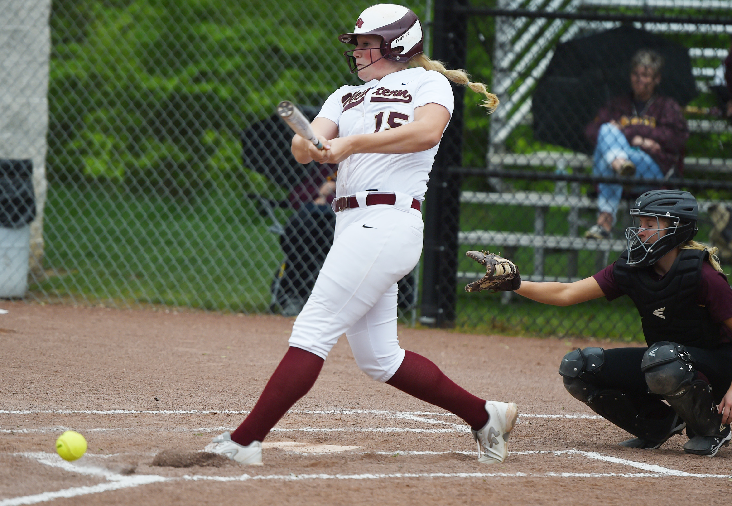 Western takes on Manchester in girls softball - mlive.com
