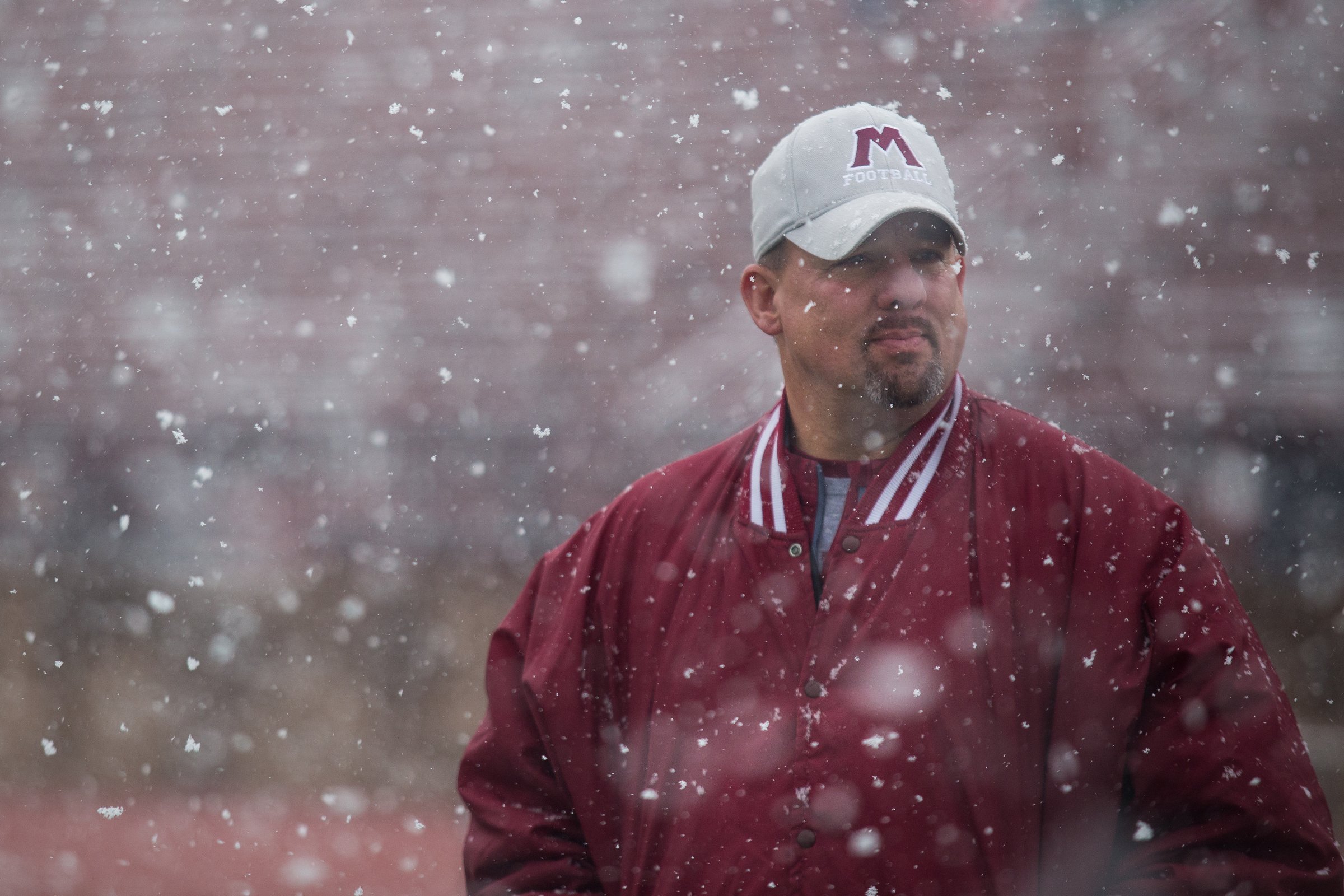 Muskegon football head coach Shane Fairfield - mlive.com