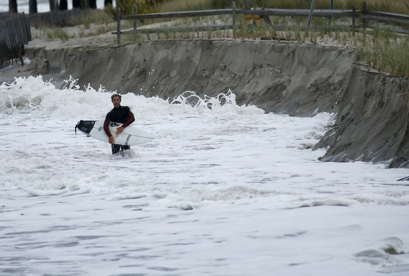 Offshore storm causes beach erosion at the Jersey Shore - nj.com