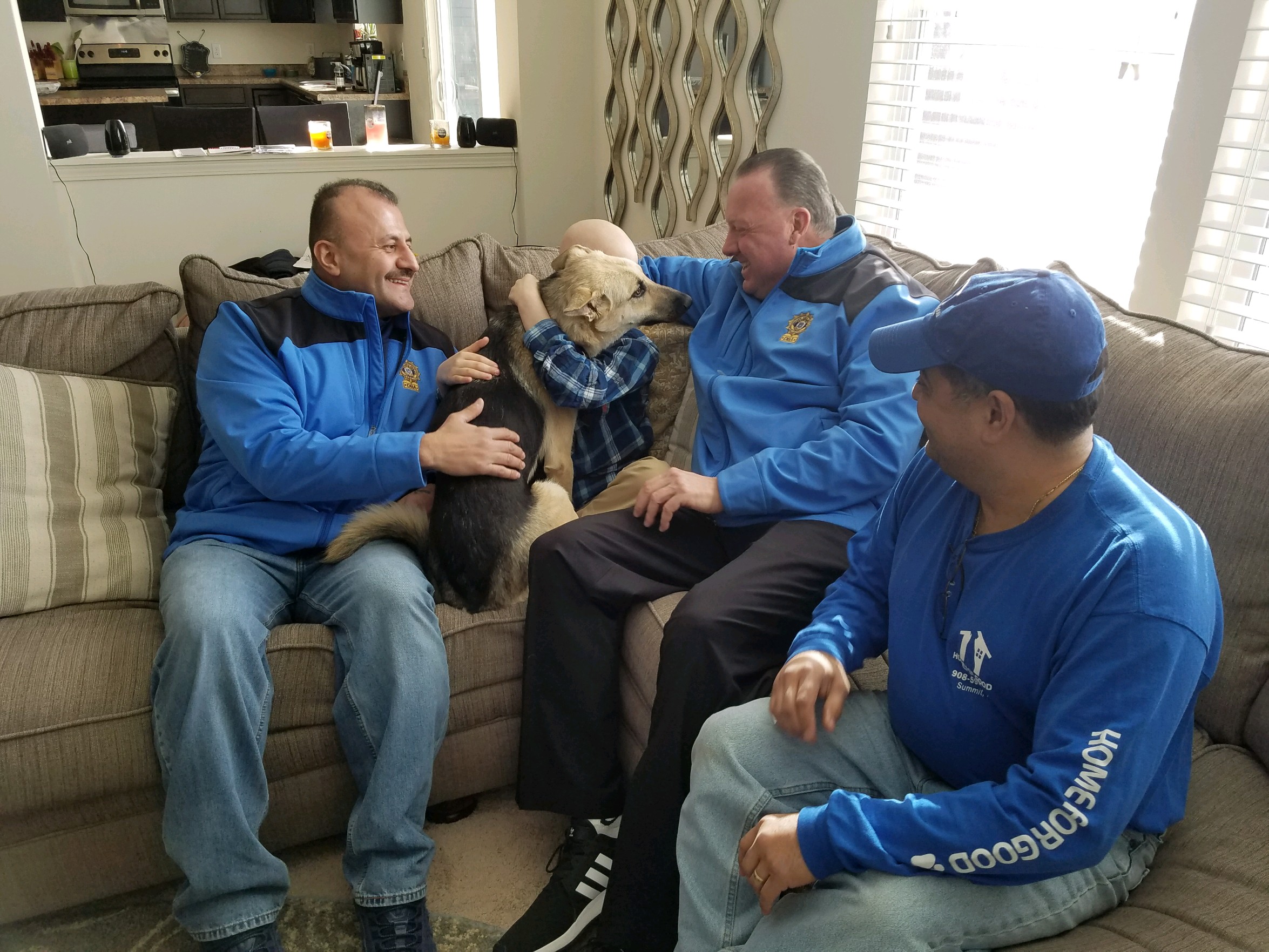 12-year-old gets dog from retired Jersey City Police Detectives - nj.com