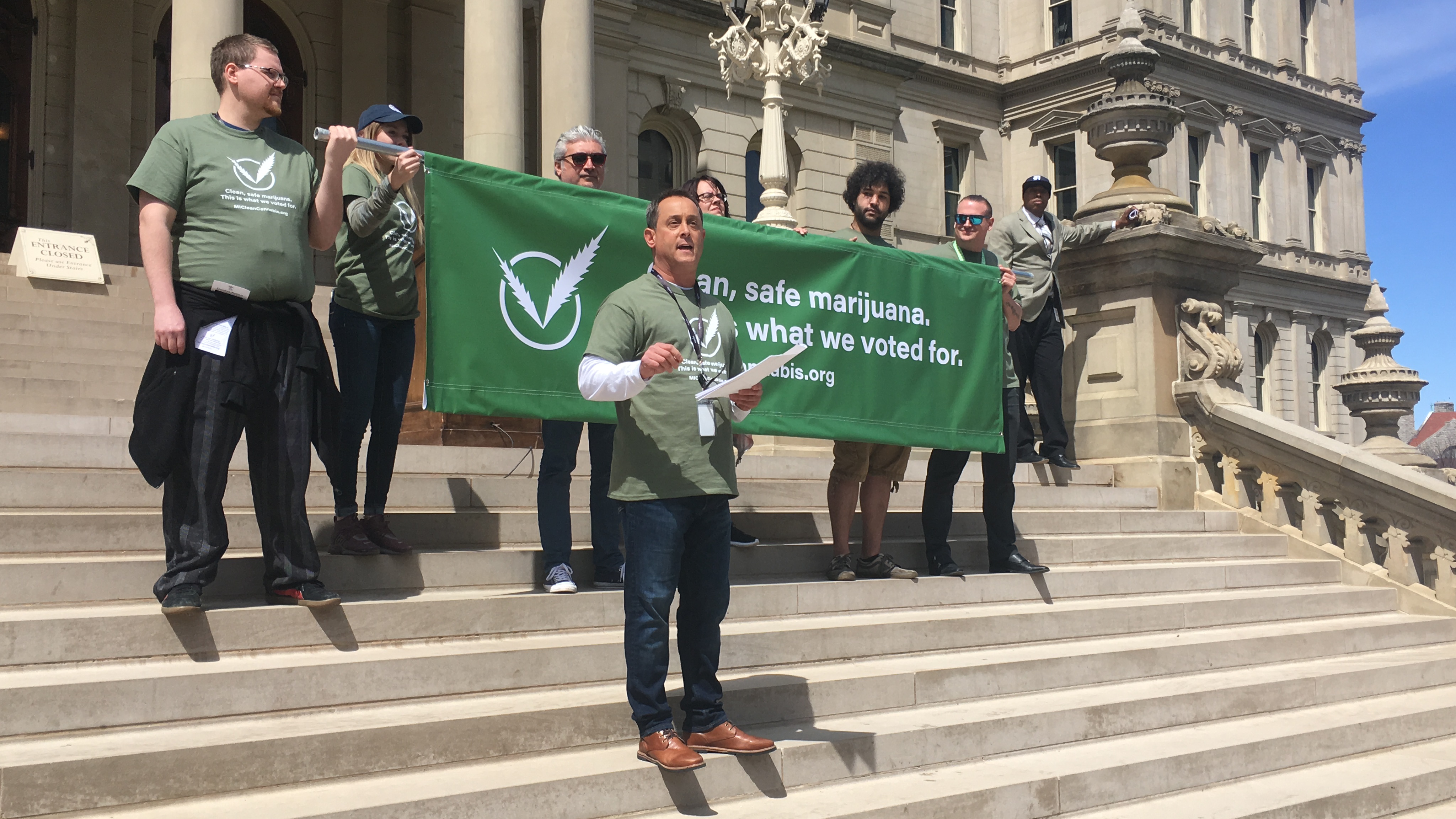 Corporate medical marijuana growers rally for clean cannabis - mlive.com