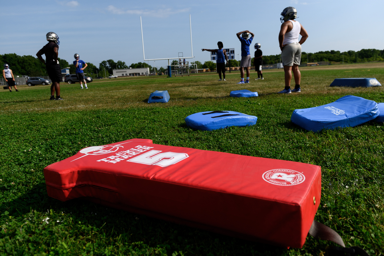First day of football practice at Ypsilanti Lincoln High School - mlive.com