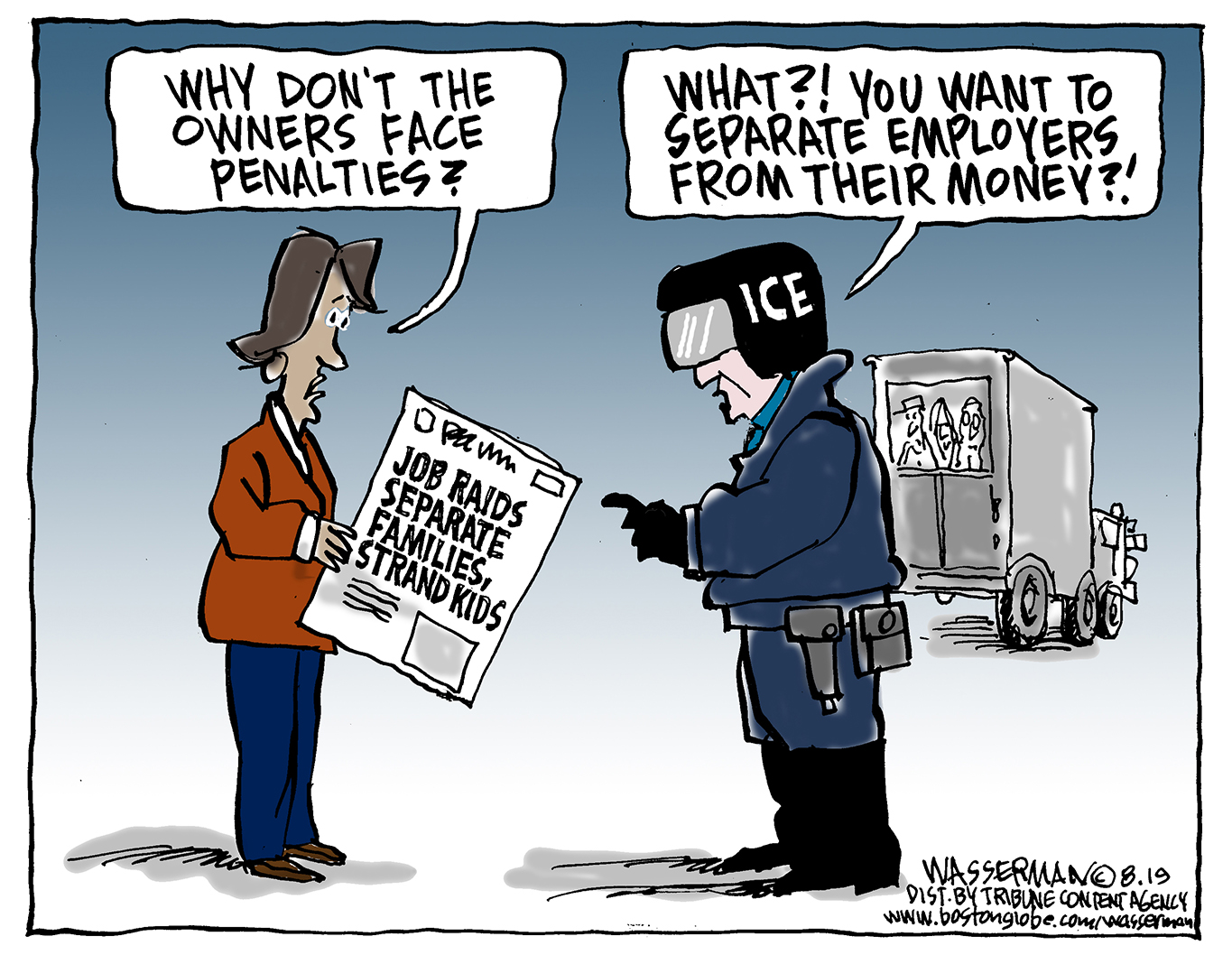 Editorial cartoons for Aug. 18, 2019 - cleveland.com