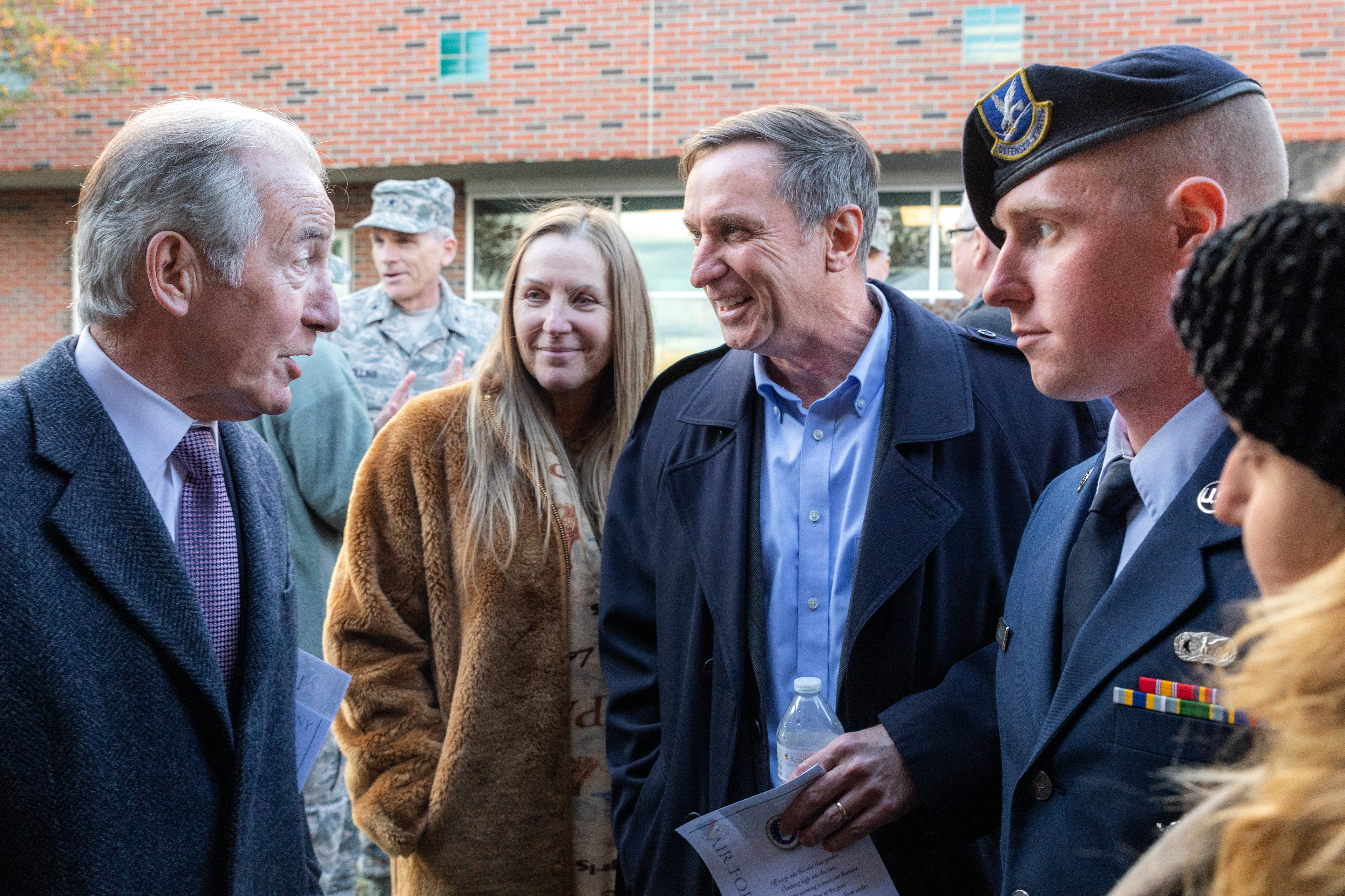 Dedication ceremony to honor the late major general George W. Keefe ...