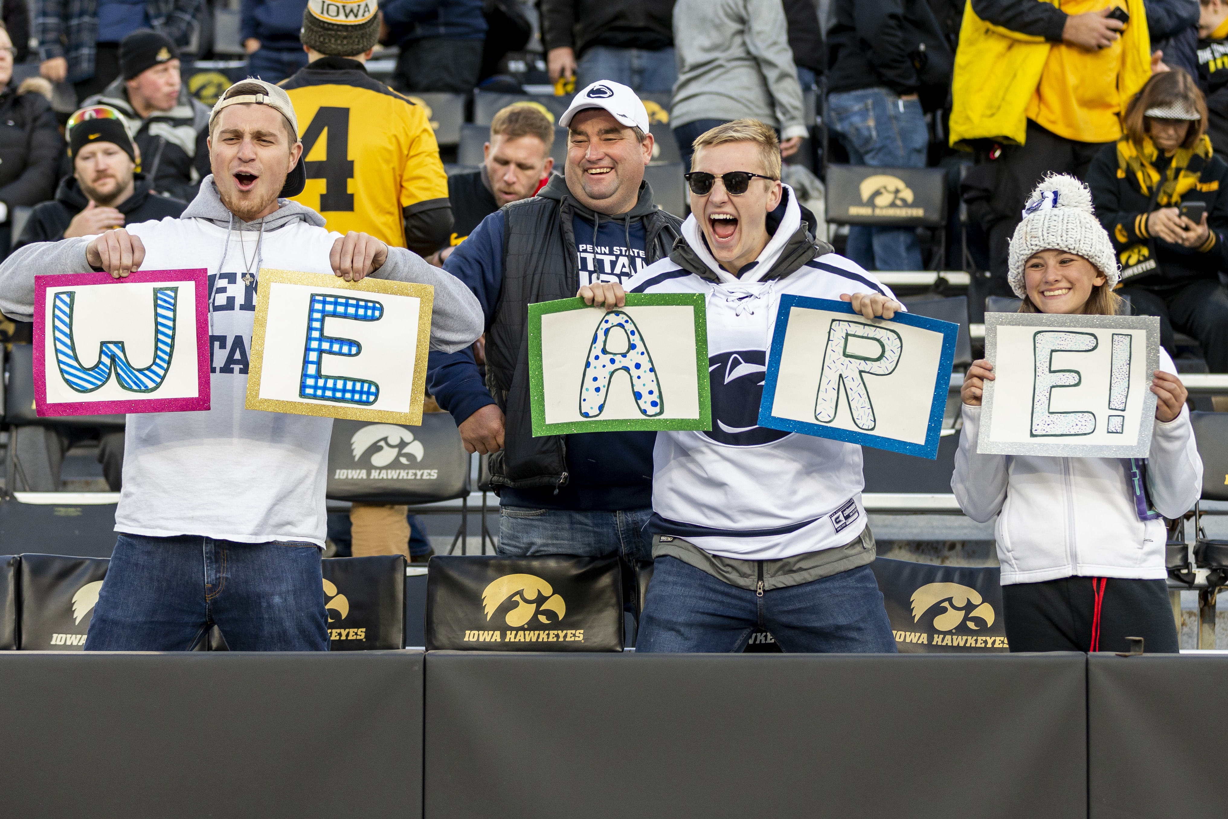 Penn State faces in the crowd from Iowa - pennlive.com
