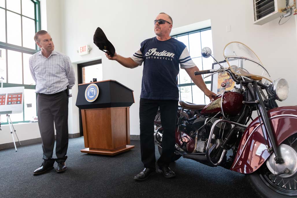 Mason Square apartment project breaks ground at former Indian Motocycle ...