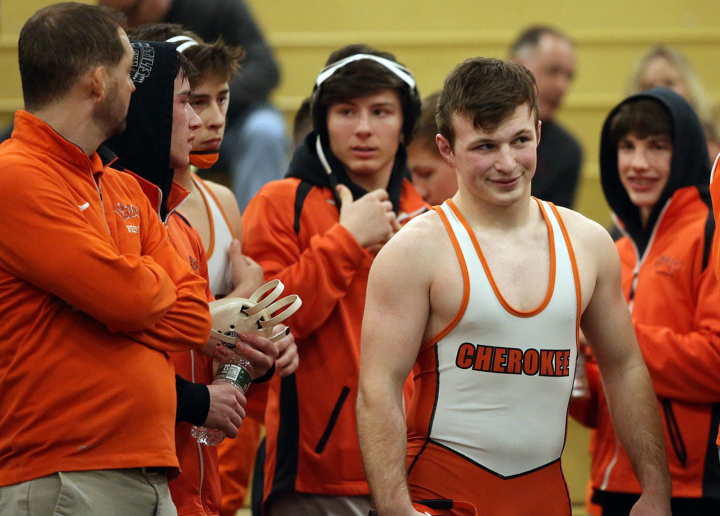 Cherokee vs. Northern Burlington at Jack Welch Duals wrestling ...