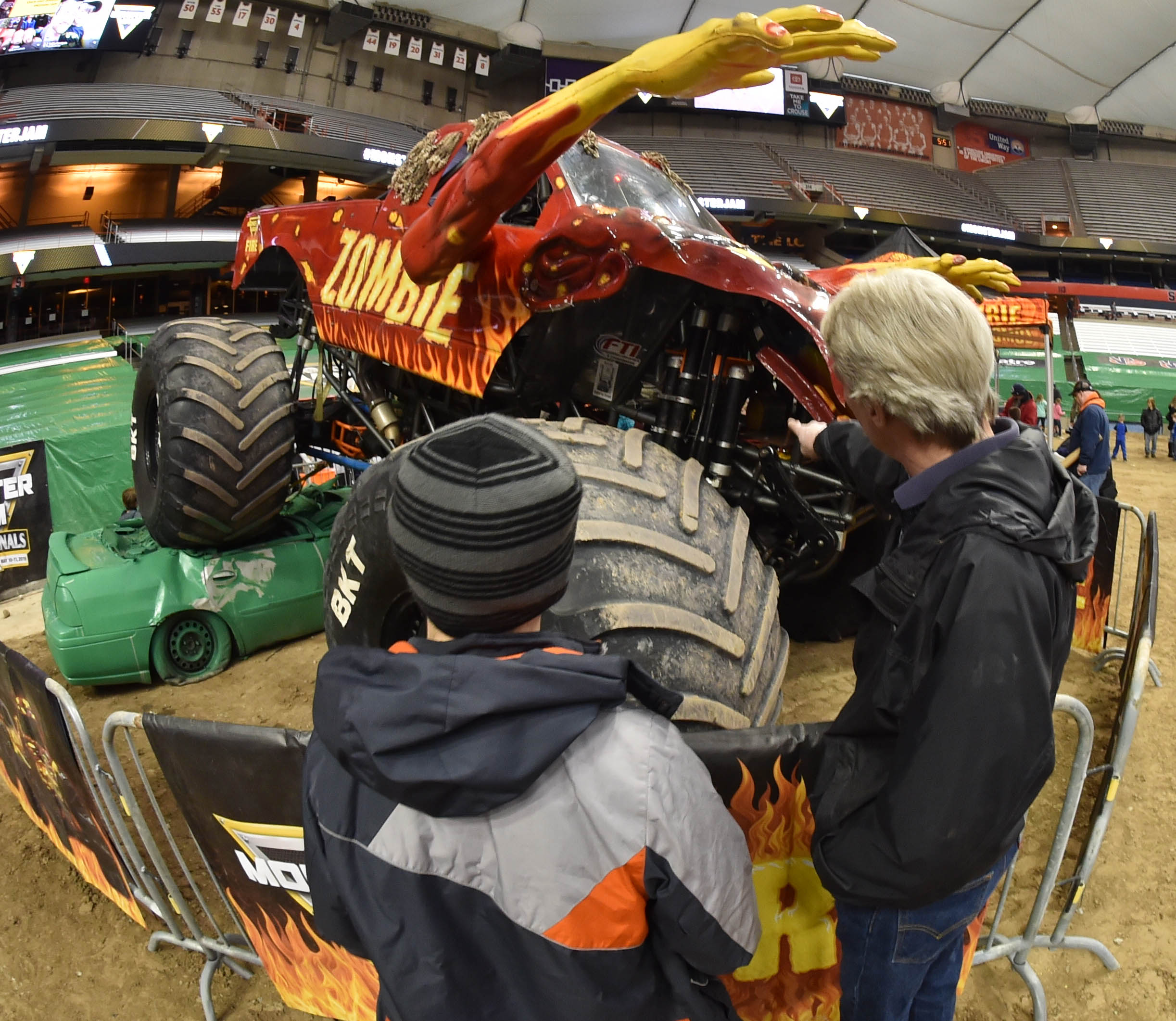 Monster Jam 2019: Meeting the trucks at Pit Party - syracuse.com
