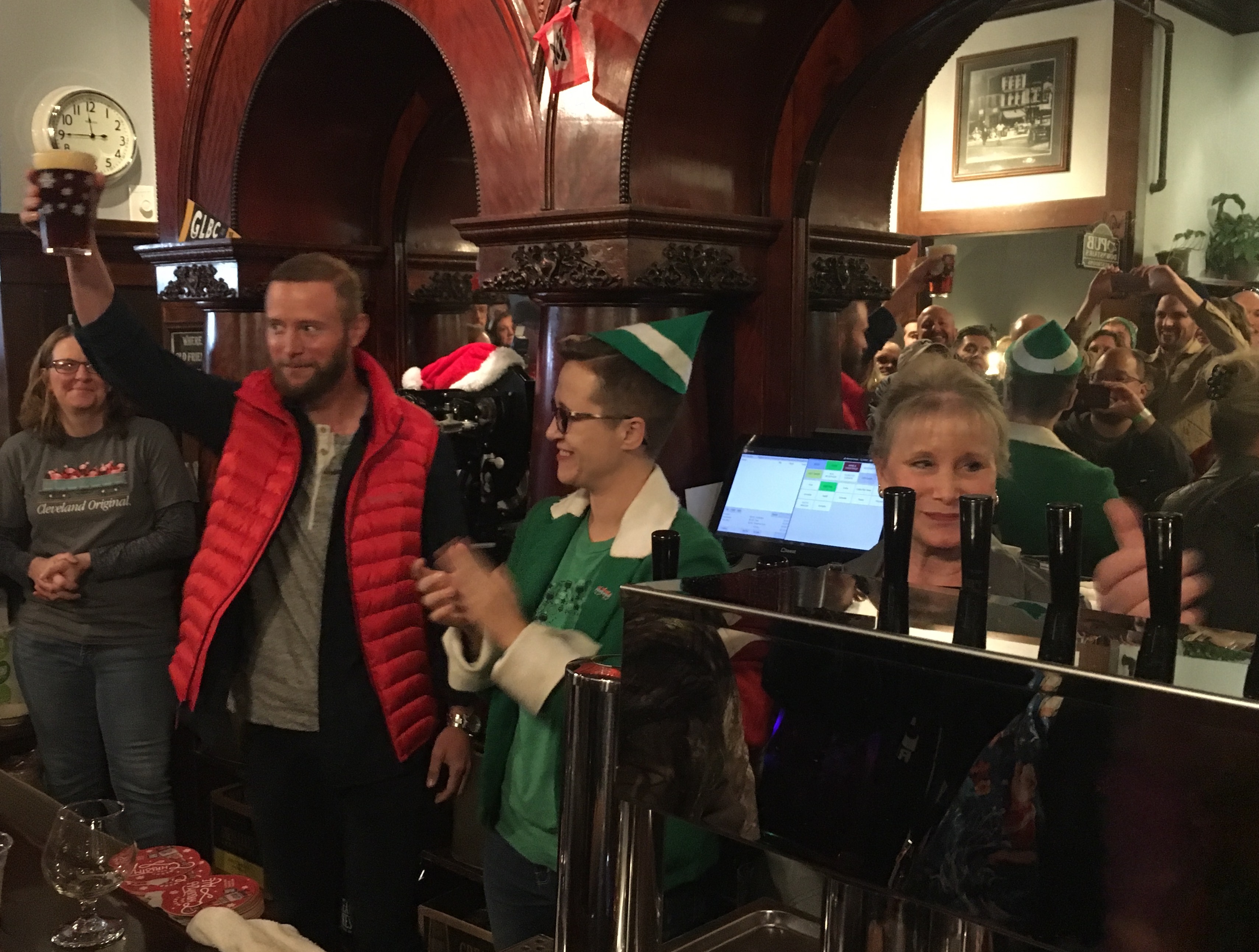 Great Lakes Brewing Co. First Pour party for Christmas Ale - cleveland.com