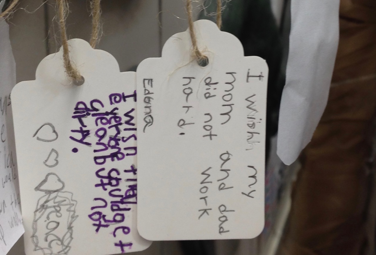 Students share hopes on school's "wish tree" - silive.com