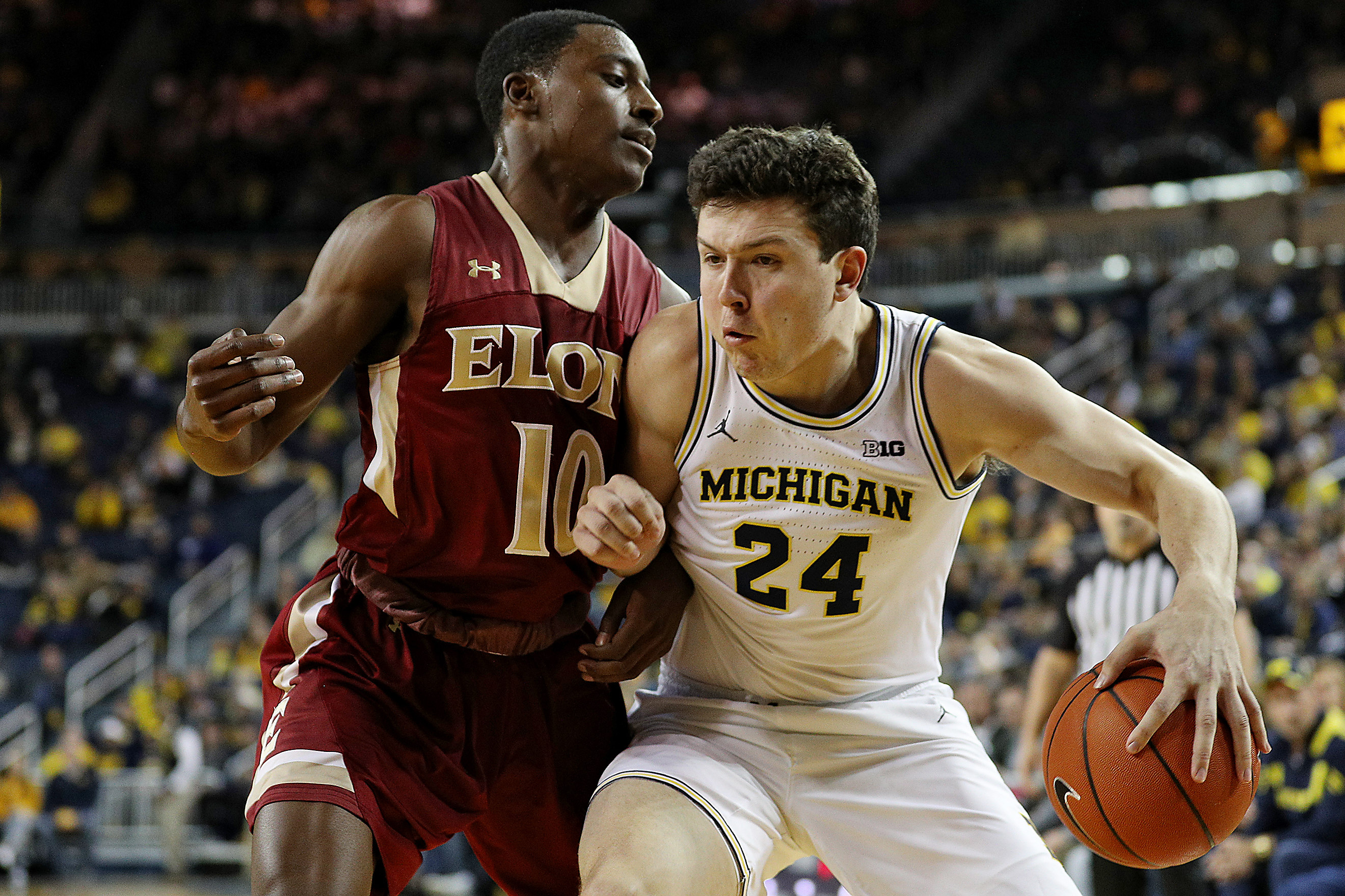 College basketball: Michigan vs. Elon - November 15, 2019 - mlive.com