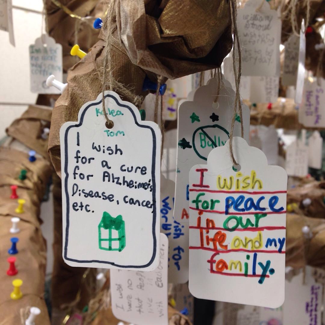 Students share hopes on school's "wish tree" - silive.com