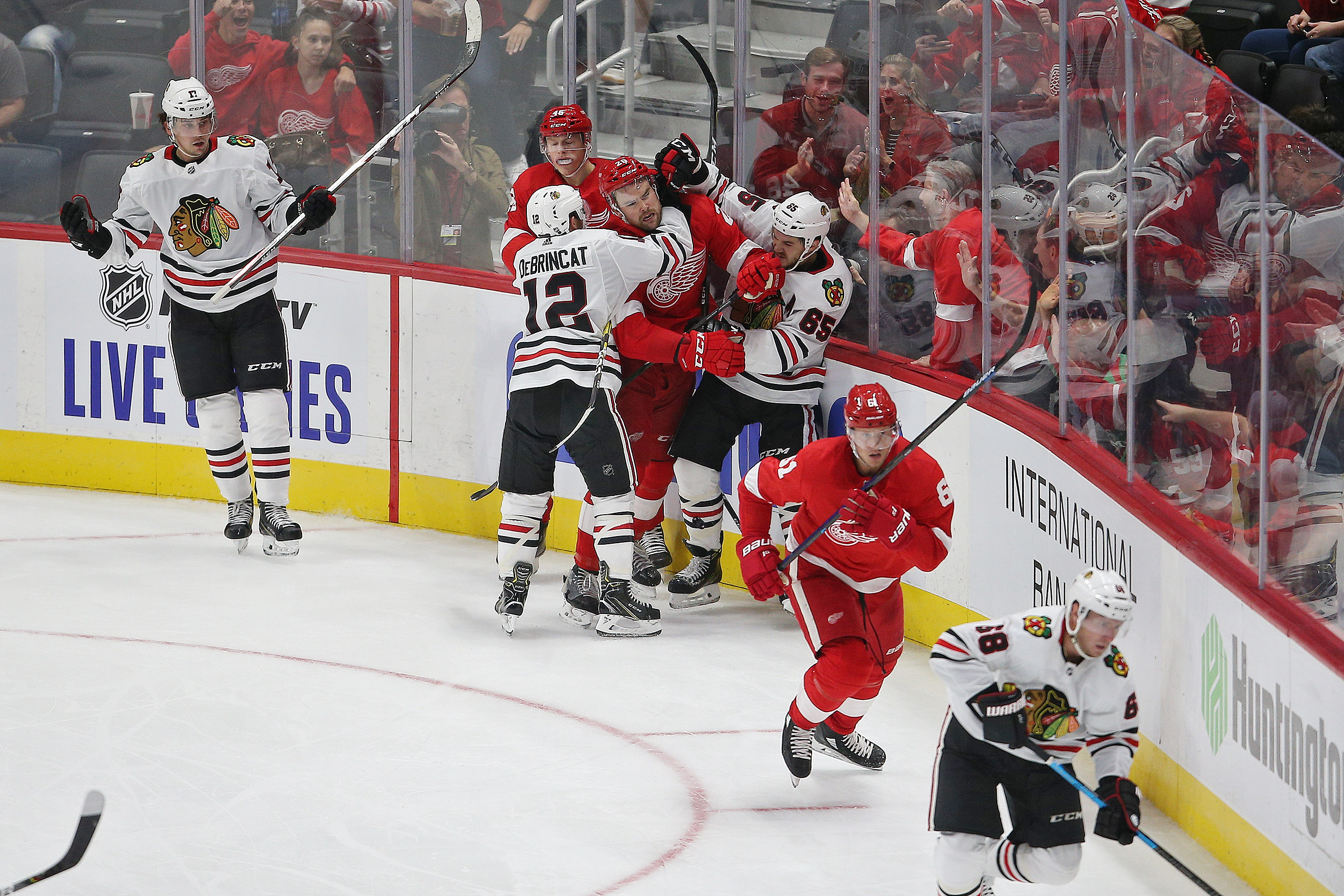 NHL Preseason: Detroit Red Wings vs. Chicago Blackhawks - September 17 ...