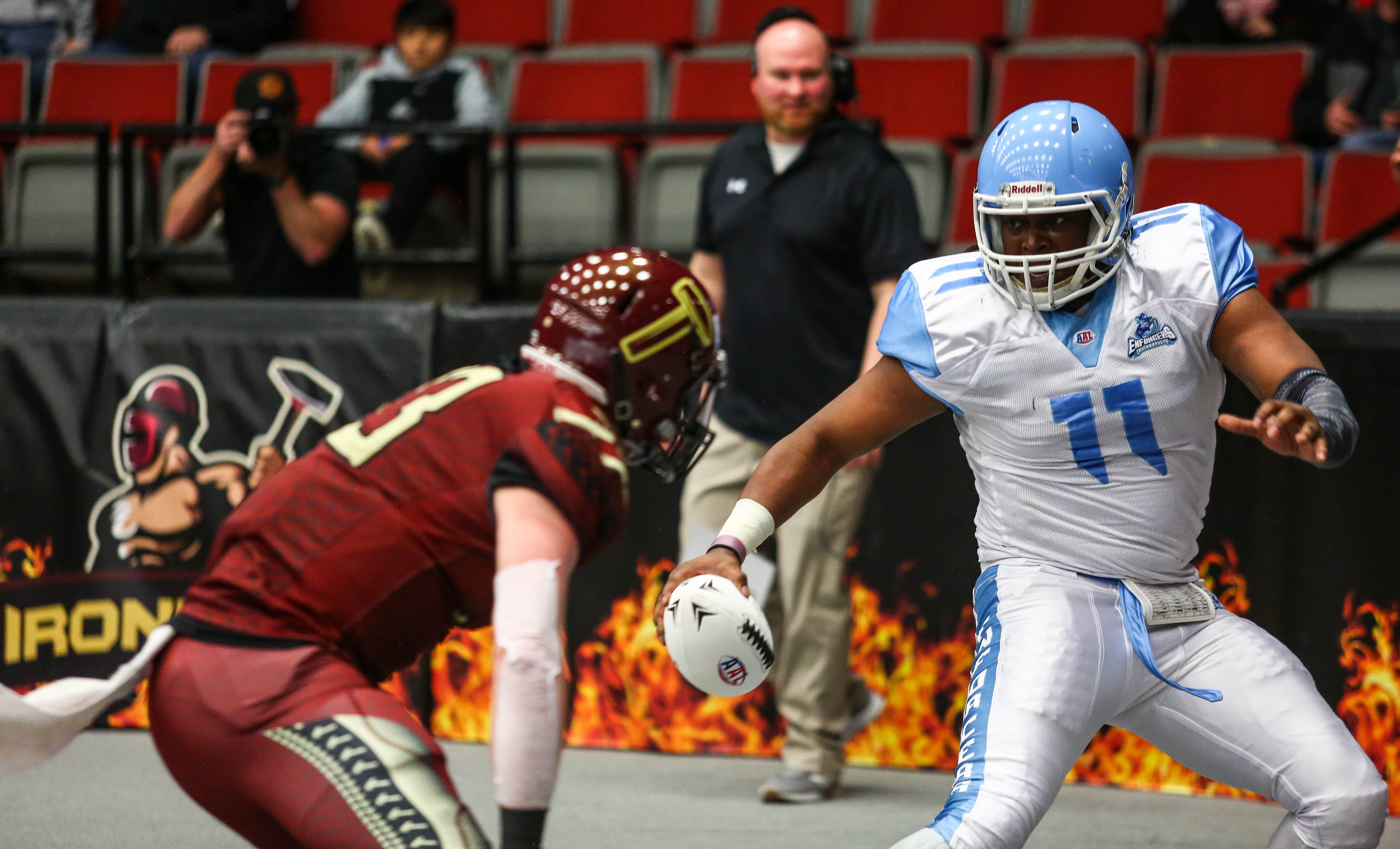 West Michigan Ironmen defeat Indianapolis Enforcers 68-6 - mlive.com