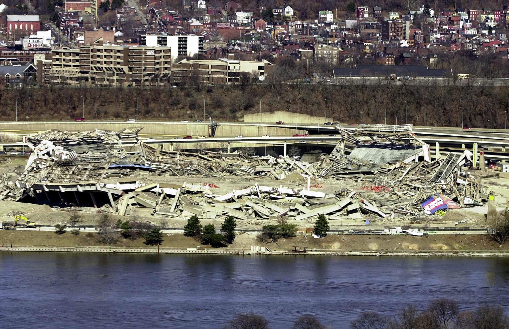 Three Rivers Stadium implosion, Feb. 11, 2001 - pennlive.com