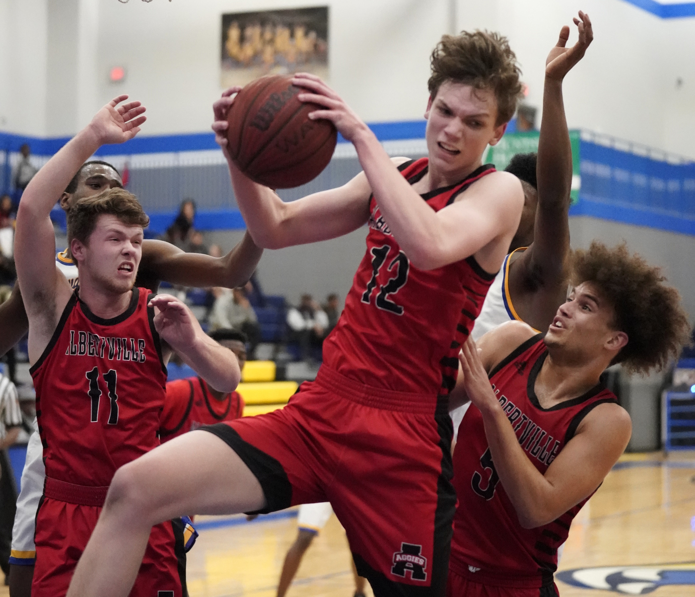 Albertville vs. Mae Jemison 6A Sub-regional boys basketball 2.11.2020 ...