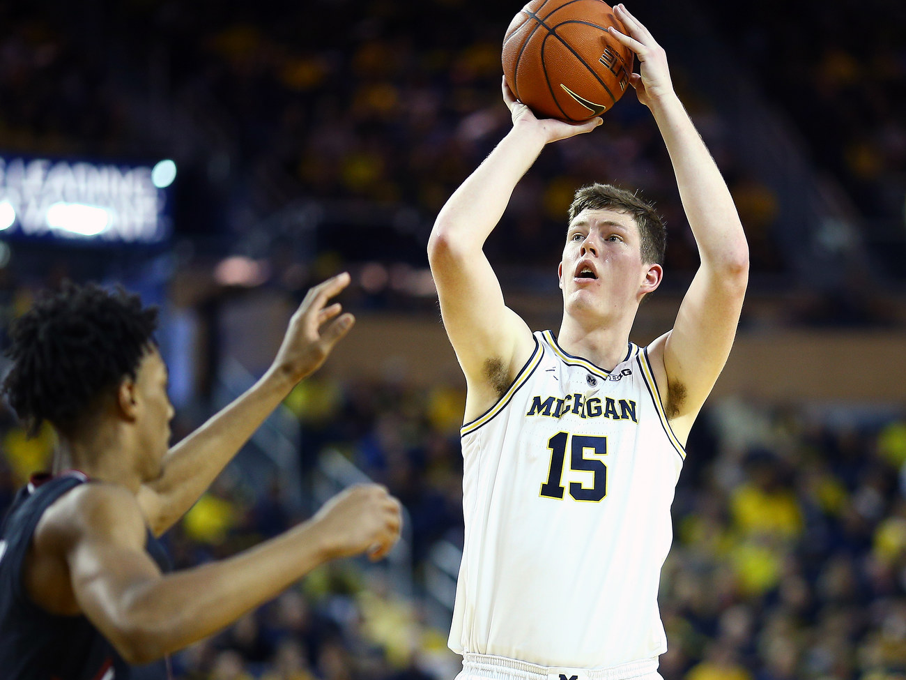 No. 5 Michigan basketball takes on South Carolina at Crisler Center ...