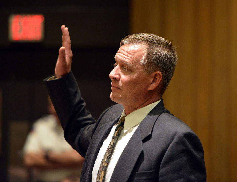 Springfield police officer Gregg Bigda and former cop Steven Vigneault ...