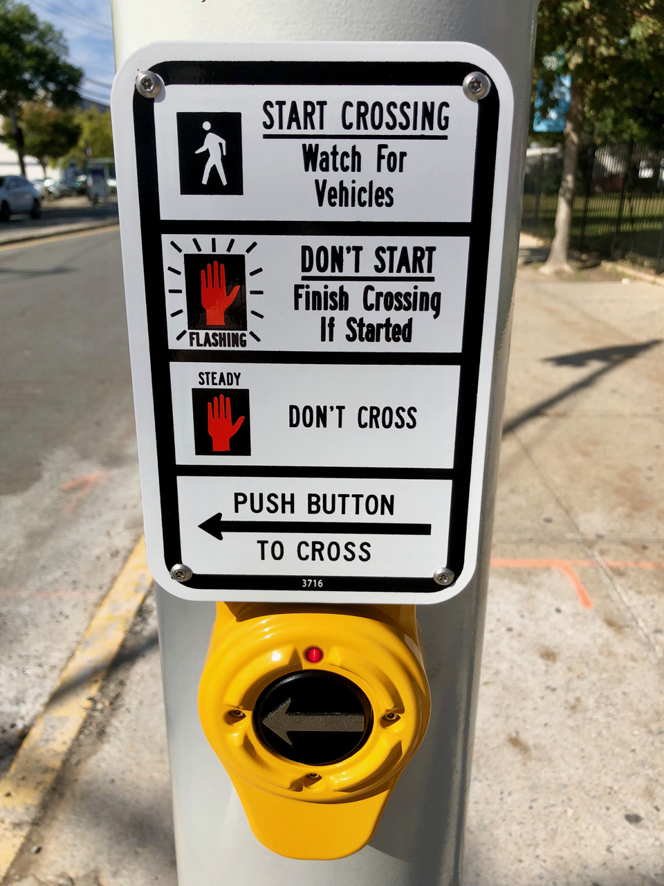 New light installed at entrance of New Dorp High School - silive.com