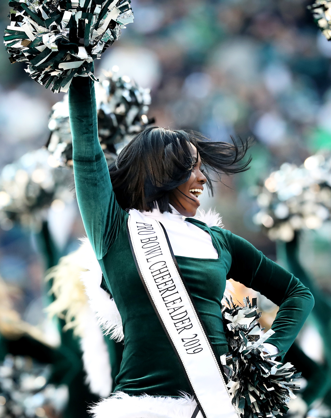 Eagles Cheerleaders perform during game vs. Texans, Dec. 23, 2018 - nj.com