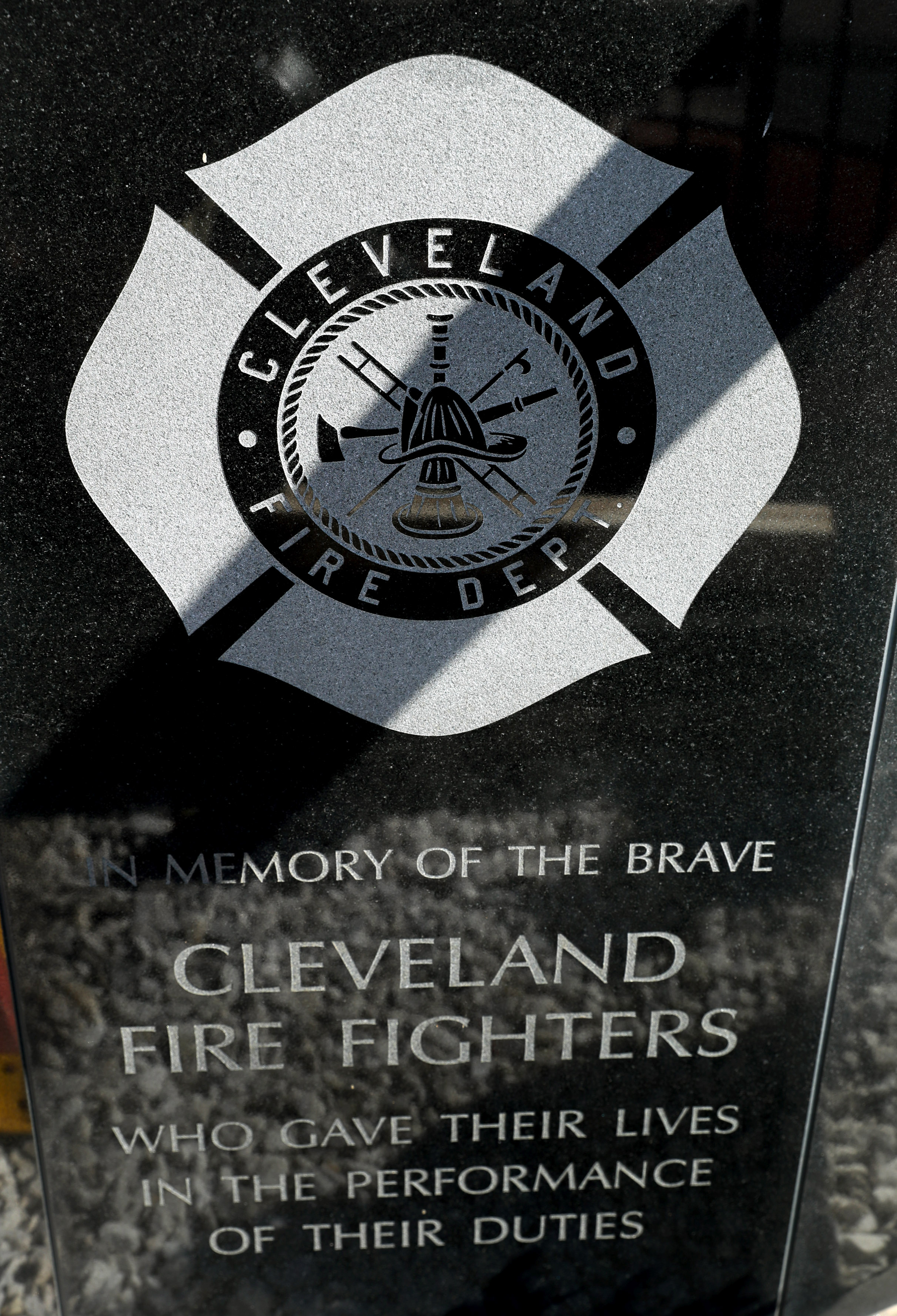 Cleveland Firefighters Memorial figures restored and installed ...