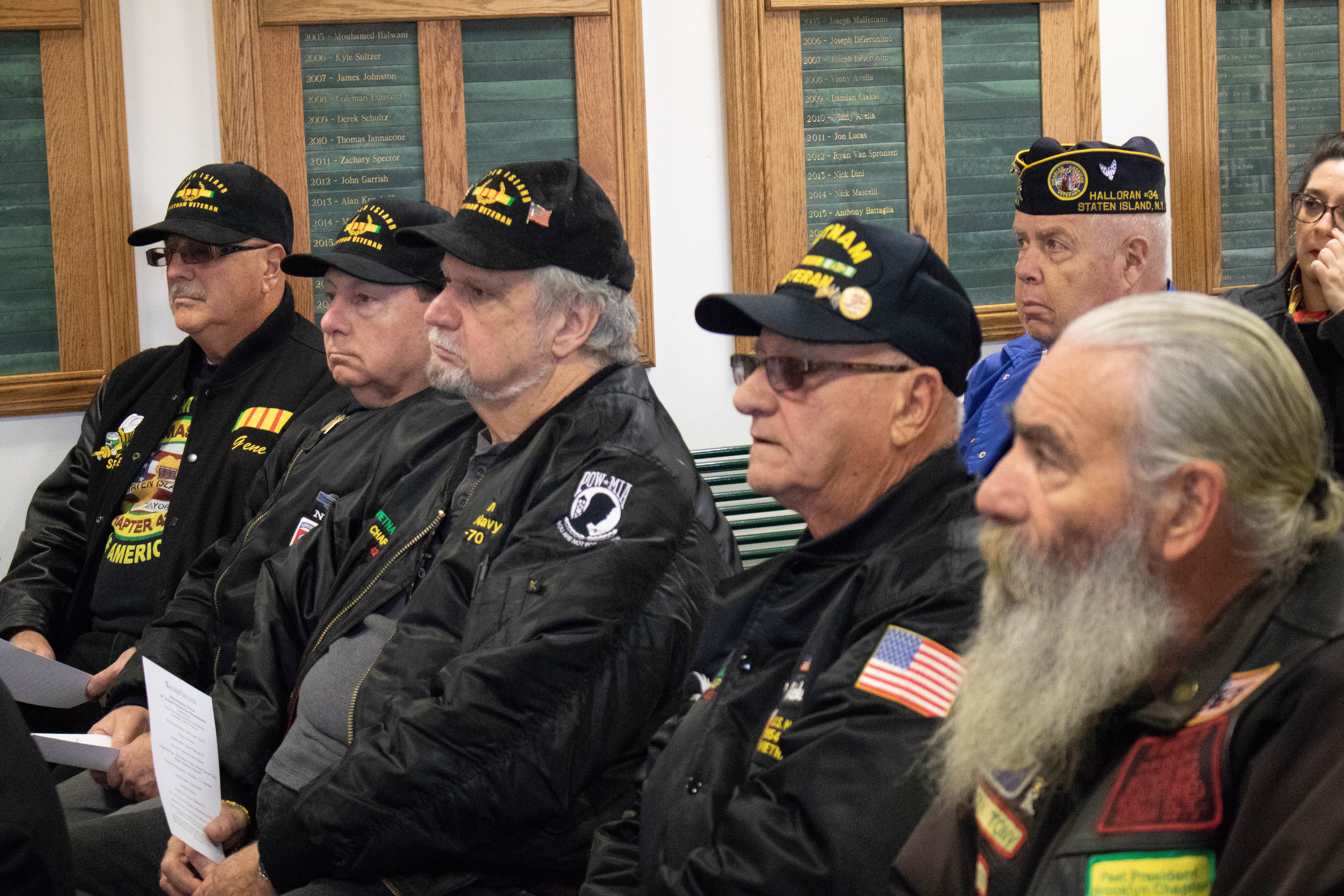 Wagner College's 10th Annual Veterans Day Remembrance - silive.com