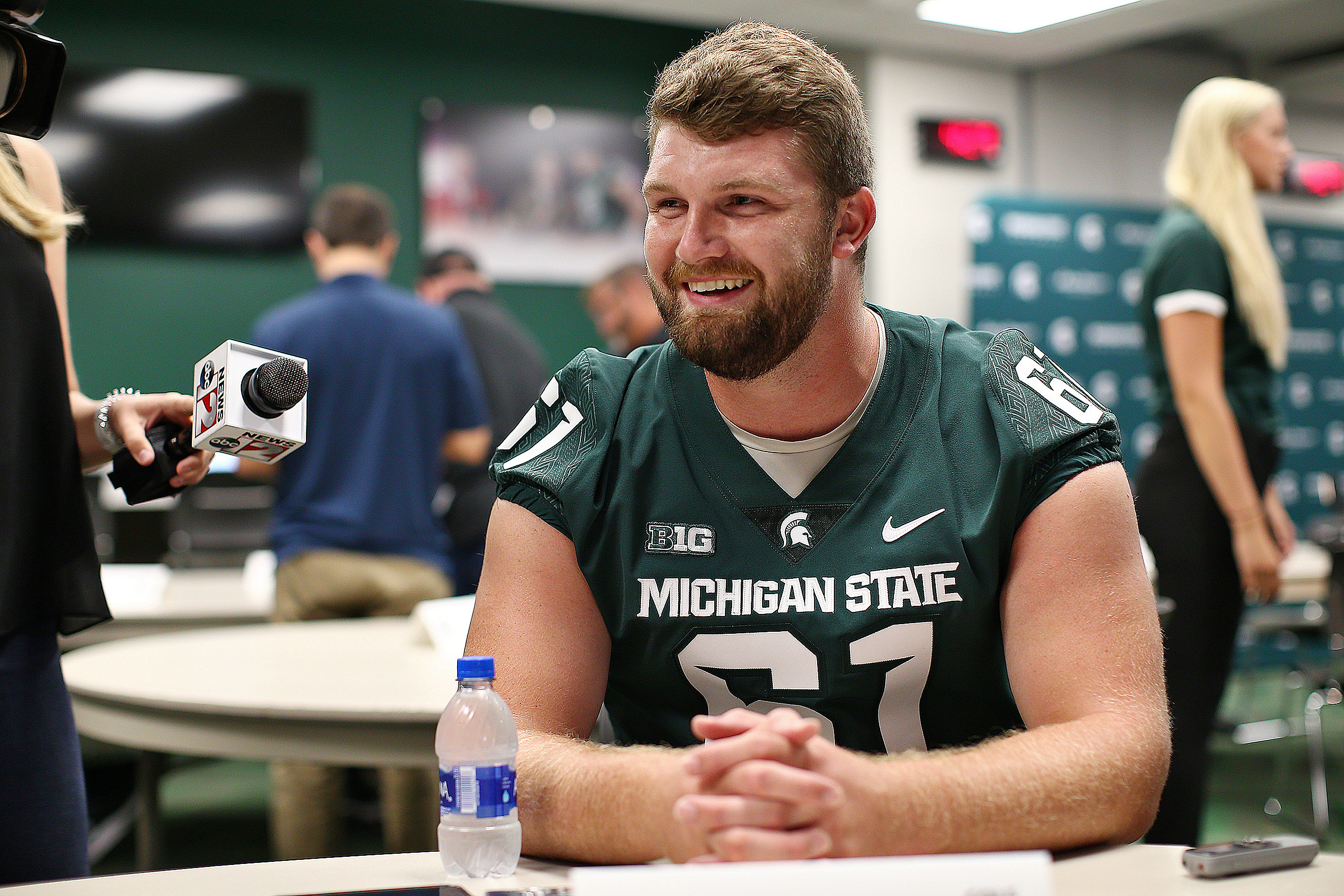 Michigan State football media day - August 5, 2019 - mlive.com