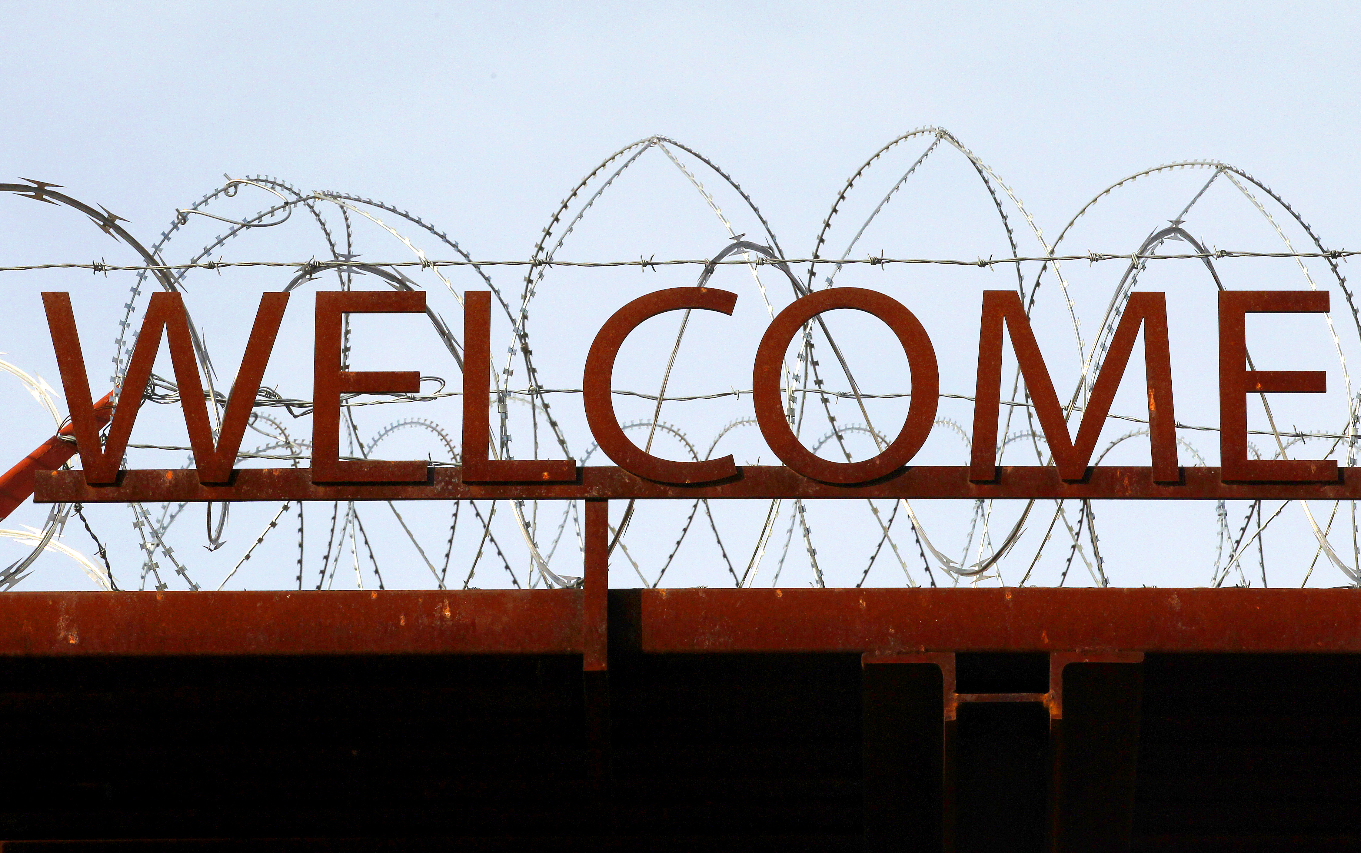 Border wall: Steel and wire - cleveland.com