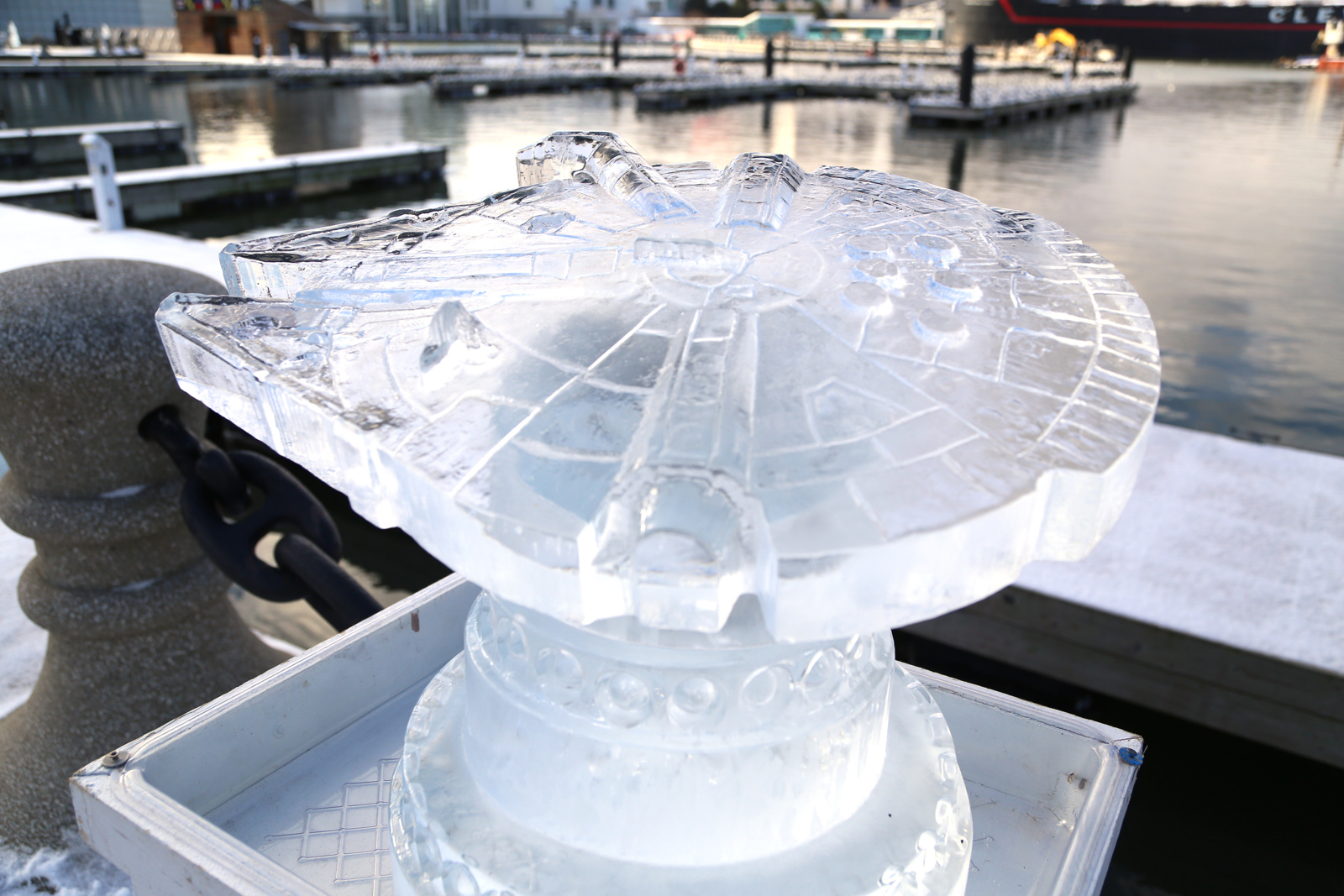 Check out these cool (pun intended) ice sculptures at the Ice Fest ...