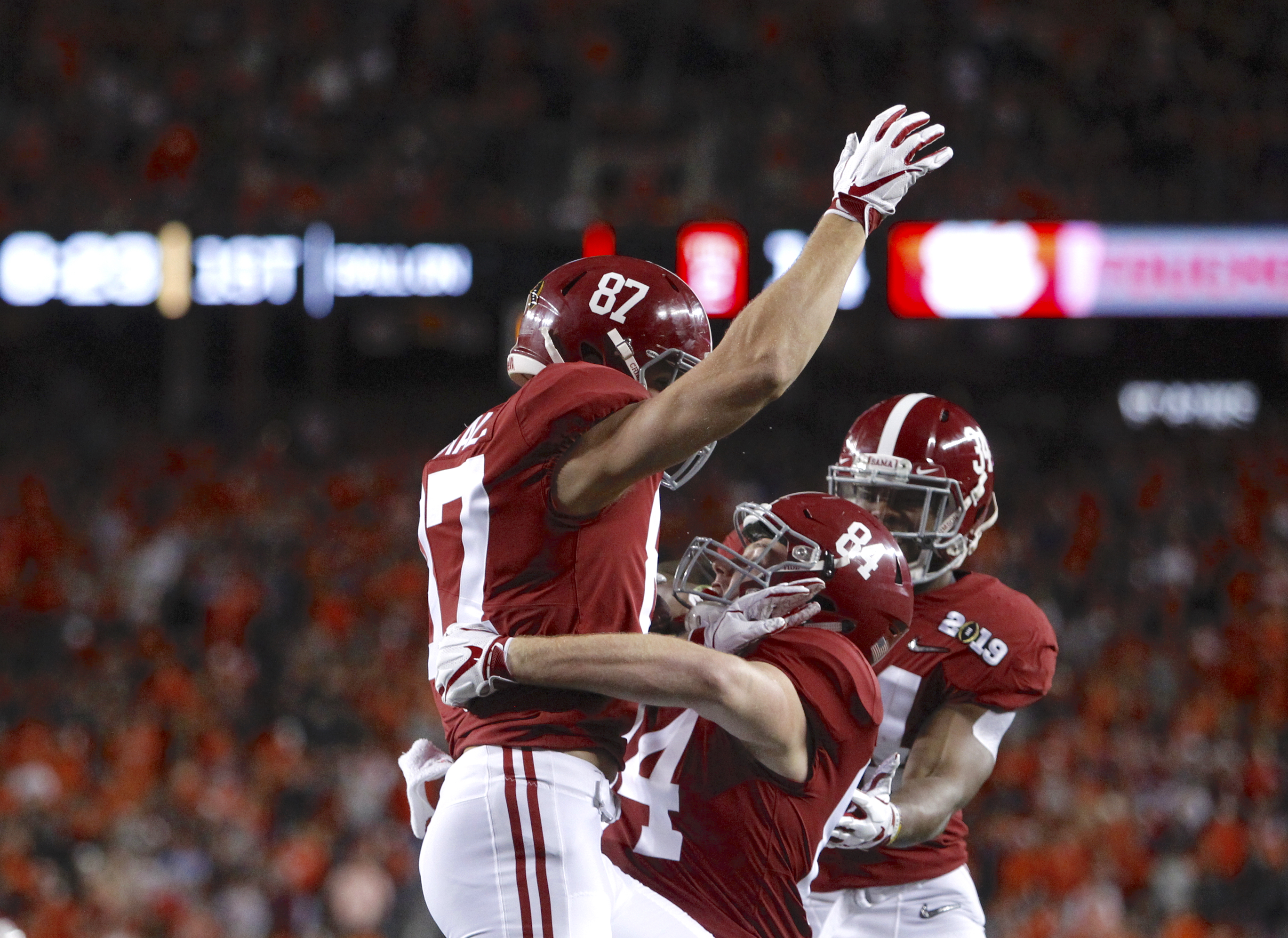 Alabama vs. Clemson in 2019 College Football Playoff title game ...