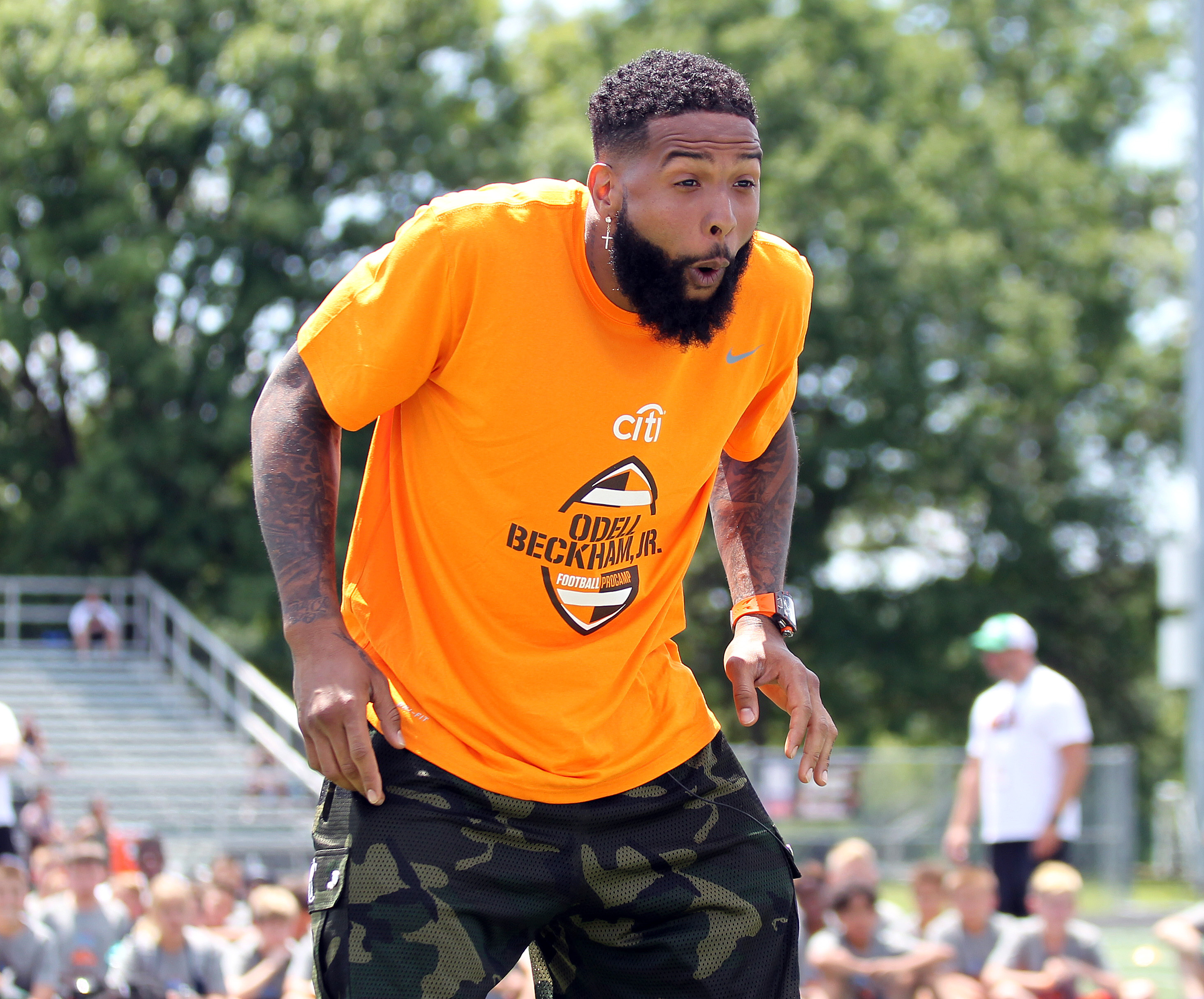 Cleveland Browns Odell Beckham Jr. hosts football ProCamp - cleveland.com