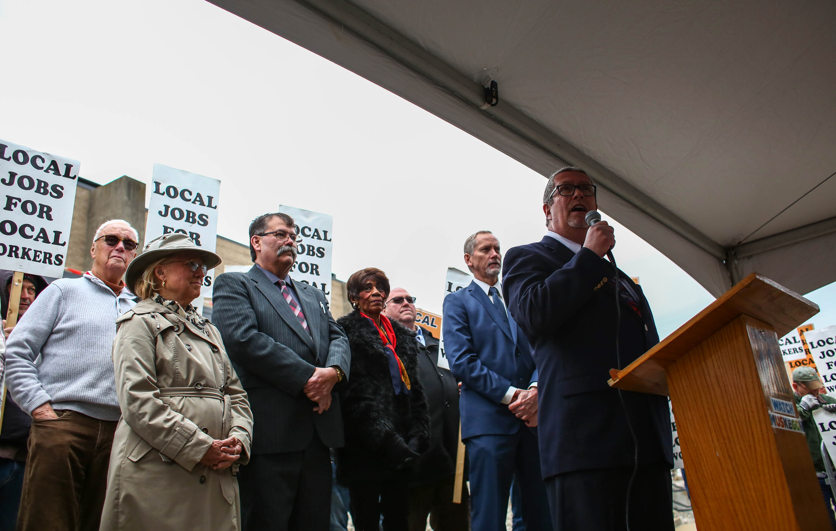 Muskegon officials break ground on new convention center - mlive.com