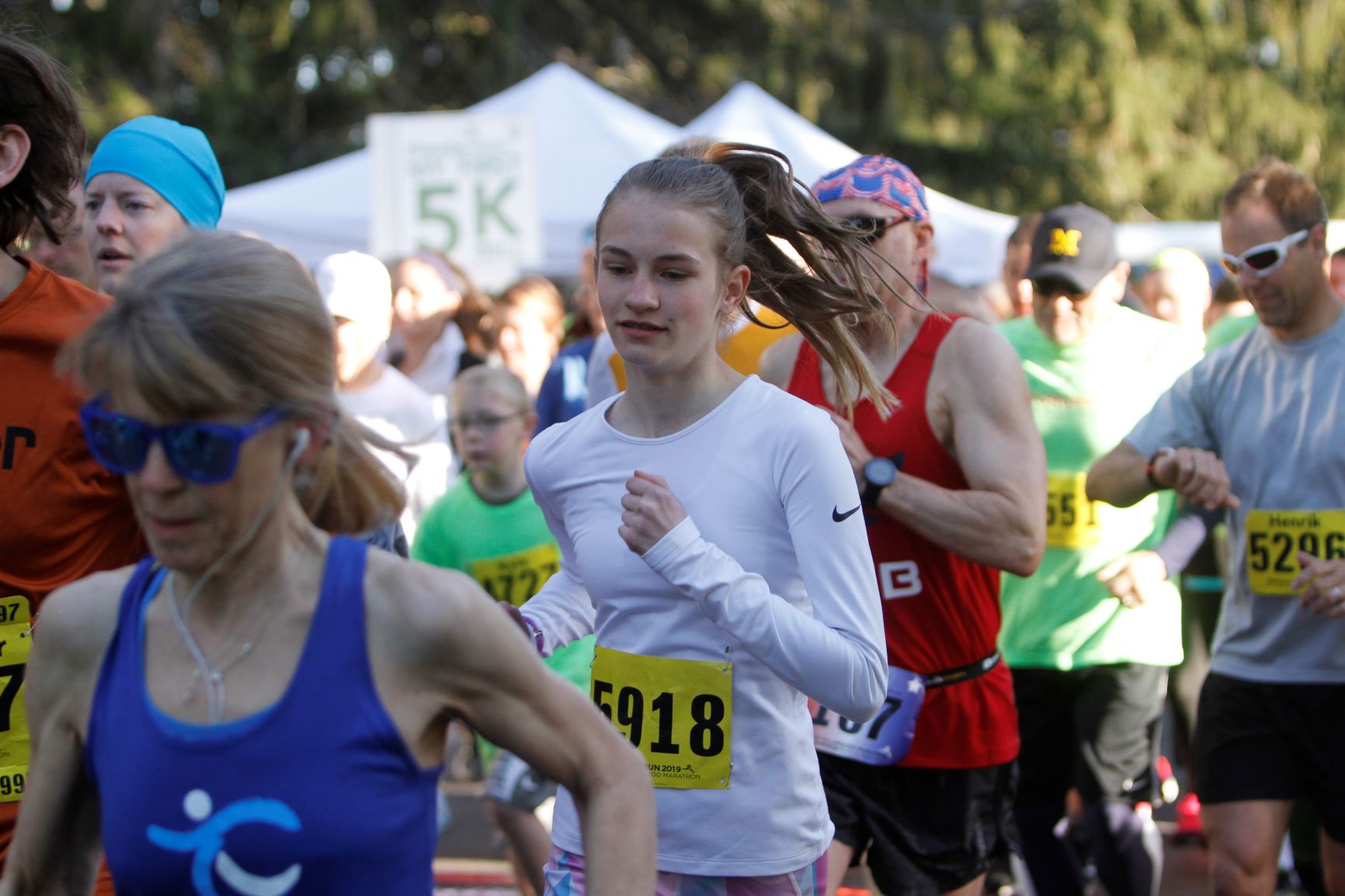 Runners participate in the 2019 Borgess Run for the Health of It ...
