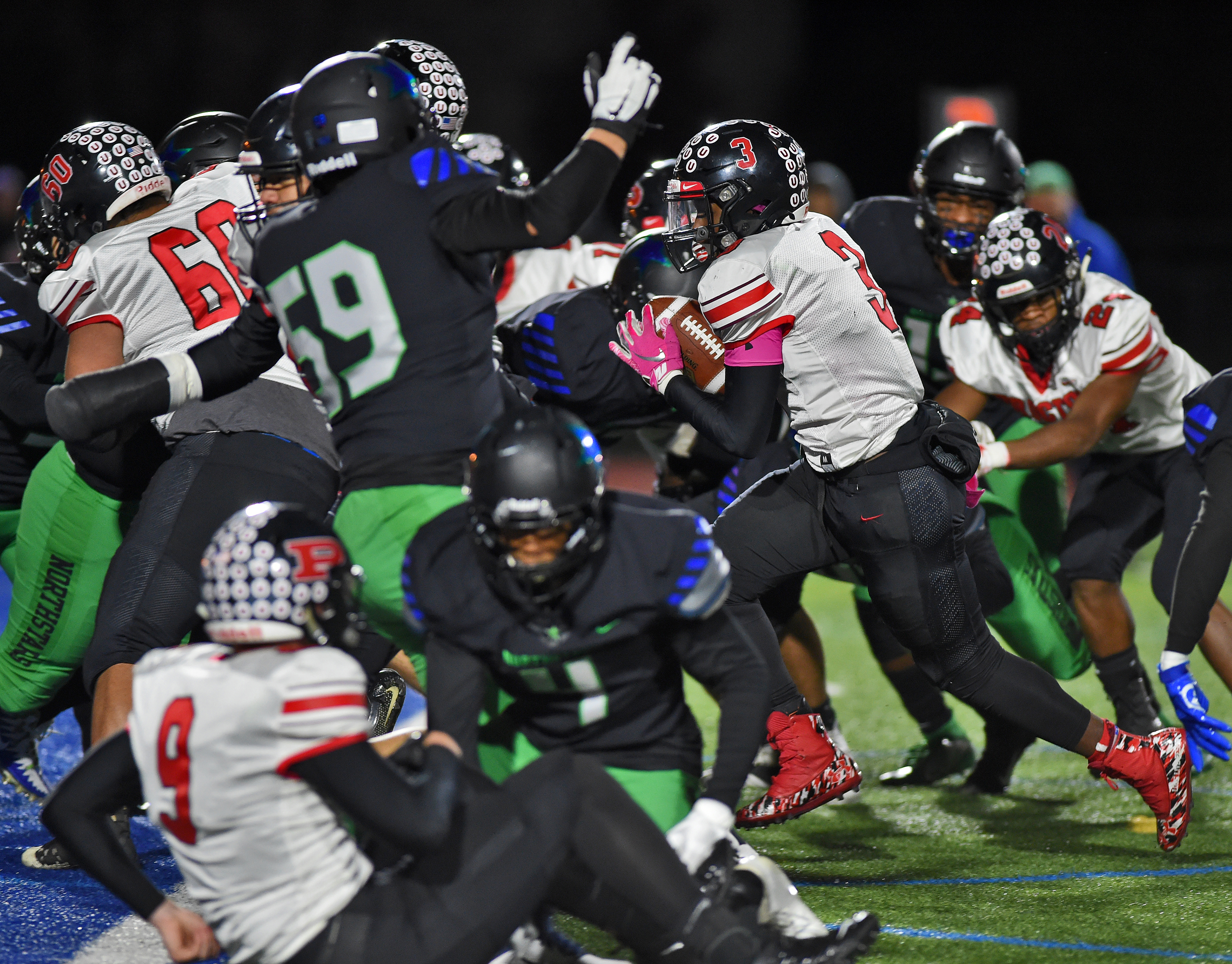 CN-S vs. Utica- Proctor in Section lll Class AA high school football ...