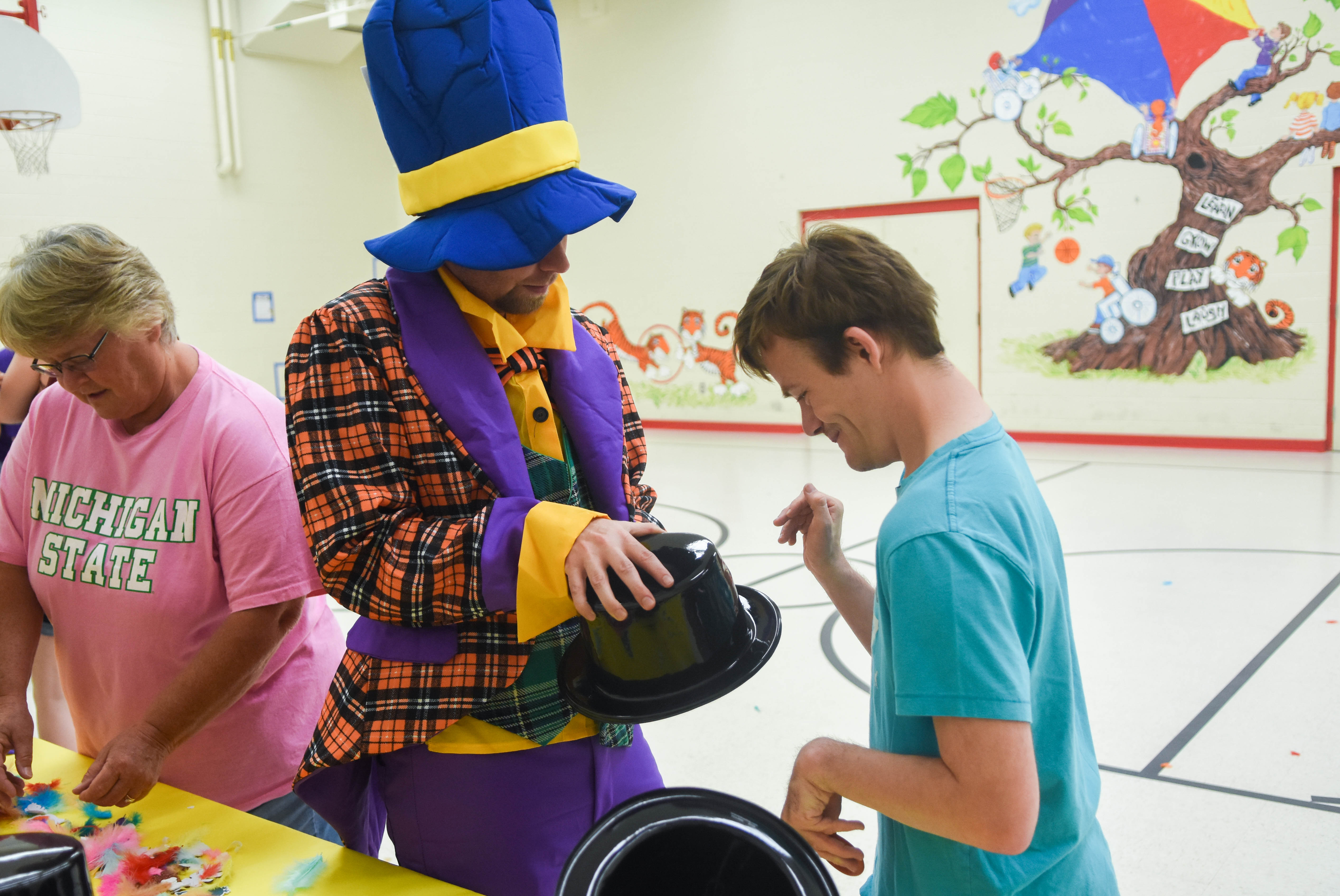 Lyle Torrant center hosts 'Alice in Wonderland' themed art festival for ...