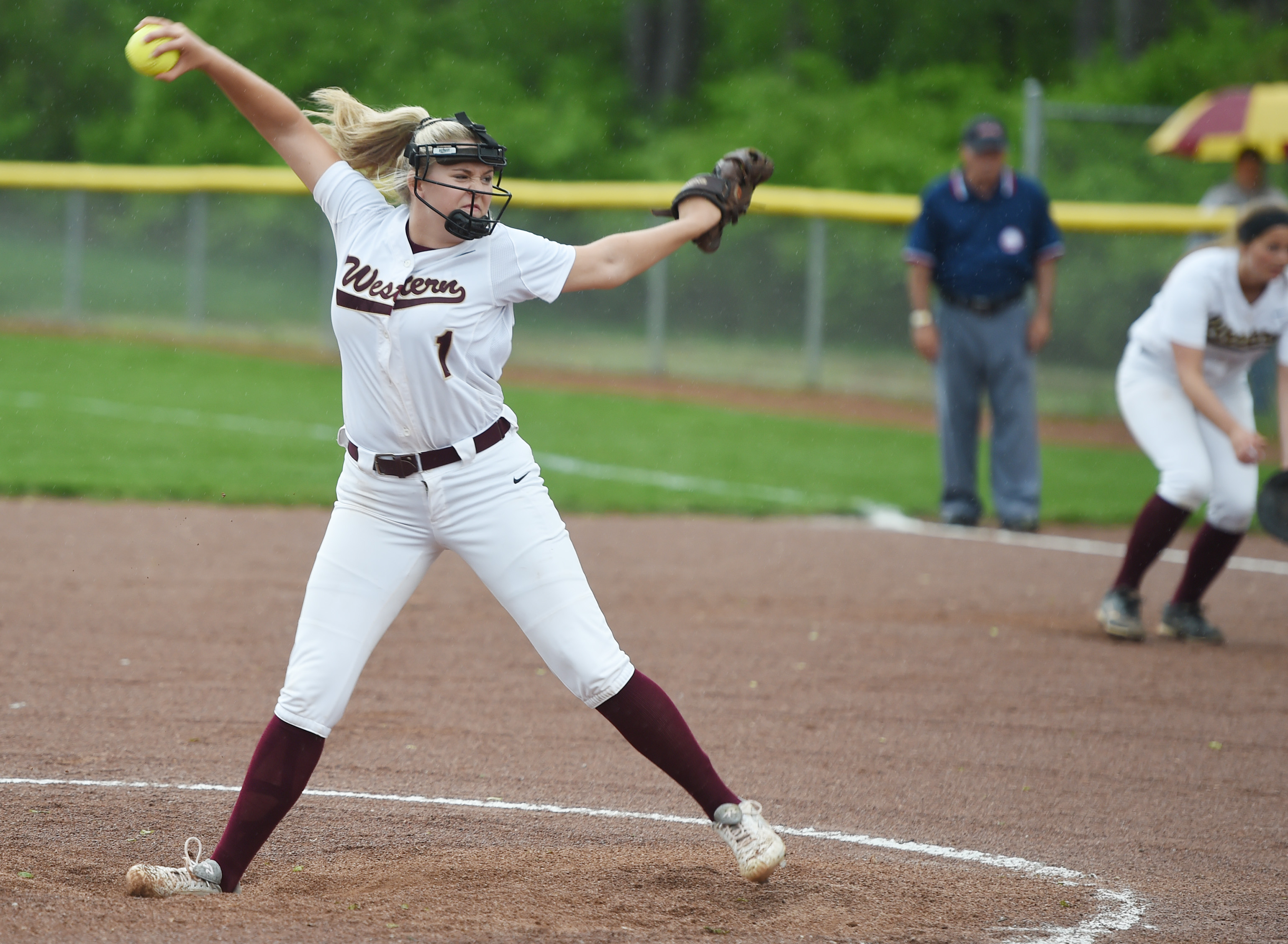 Western takes on Manchester in girls softball - mlive.com