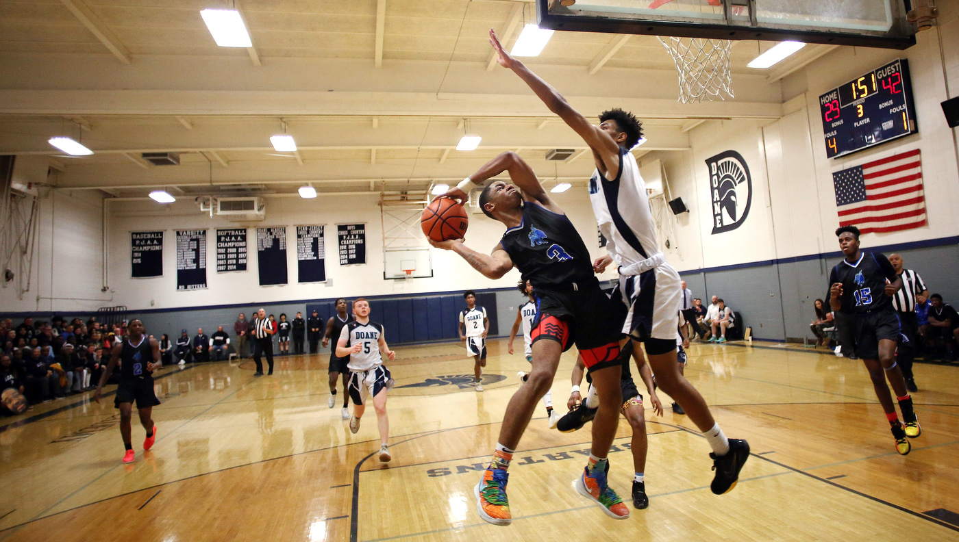 Boys basketball: Burlington City at Doane Academy. January 10, 2020 ...