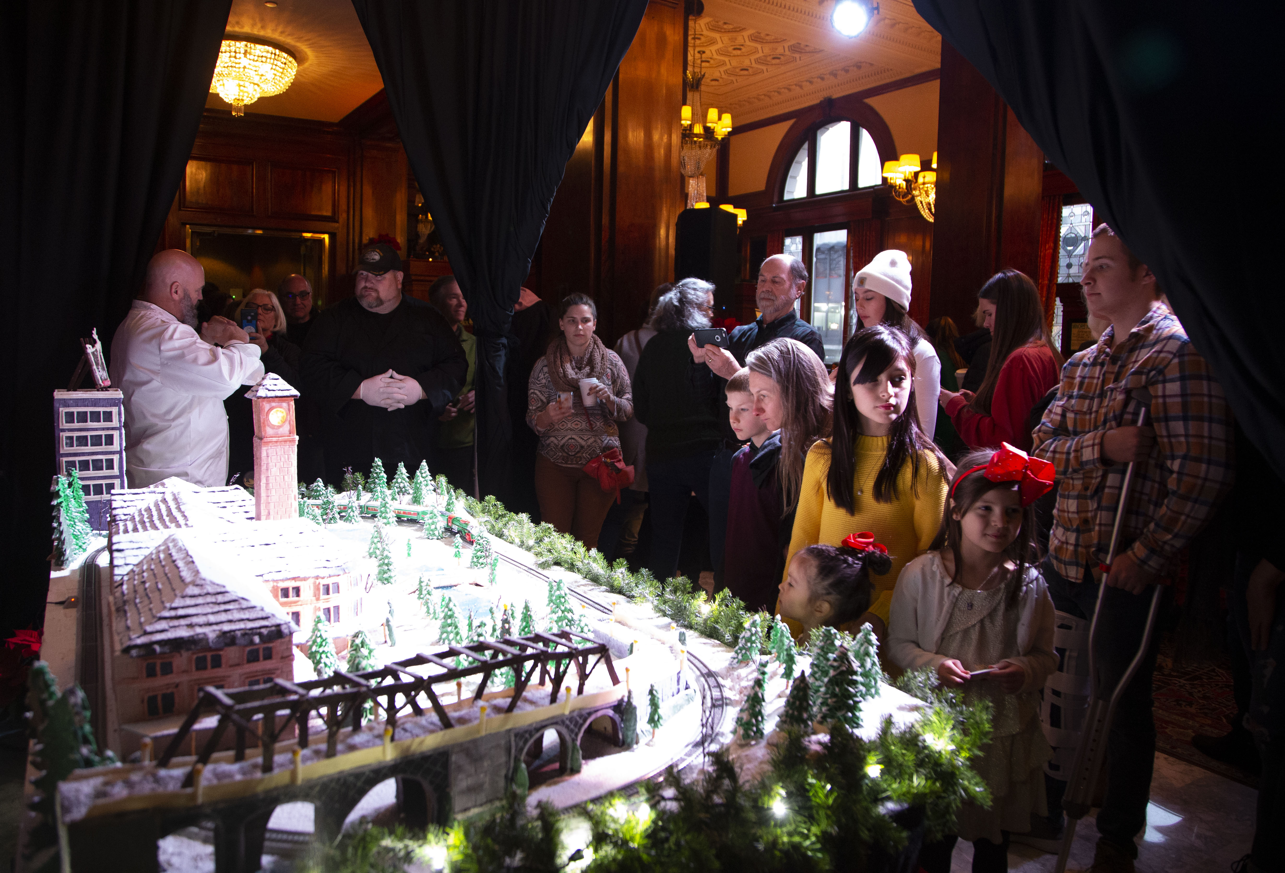 Benson Hotel gingerbread house - oregonlive.com