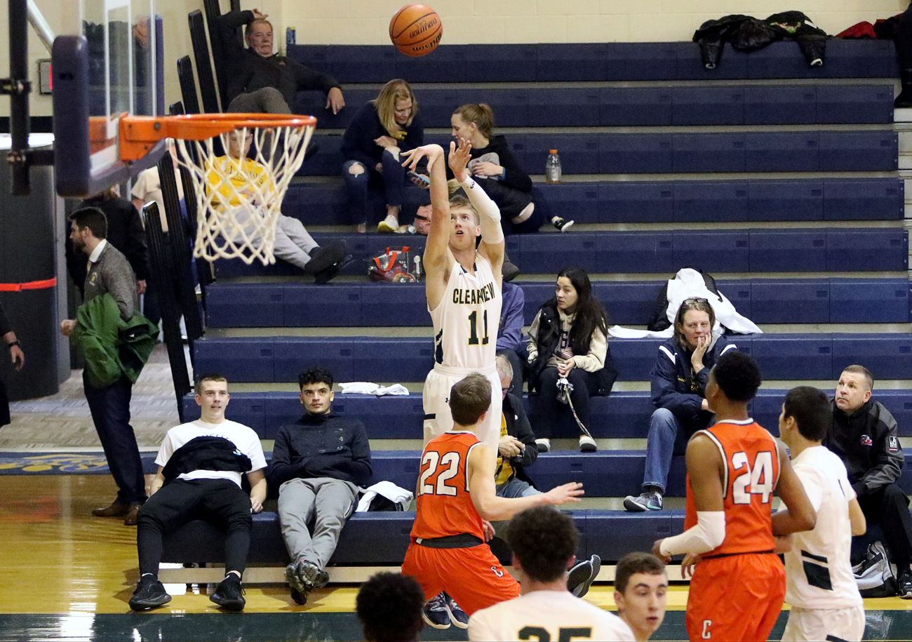 Clearview vs. Cherokee boys basketball at Gloucester City High School ...