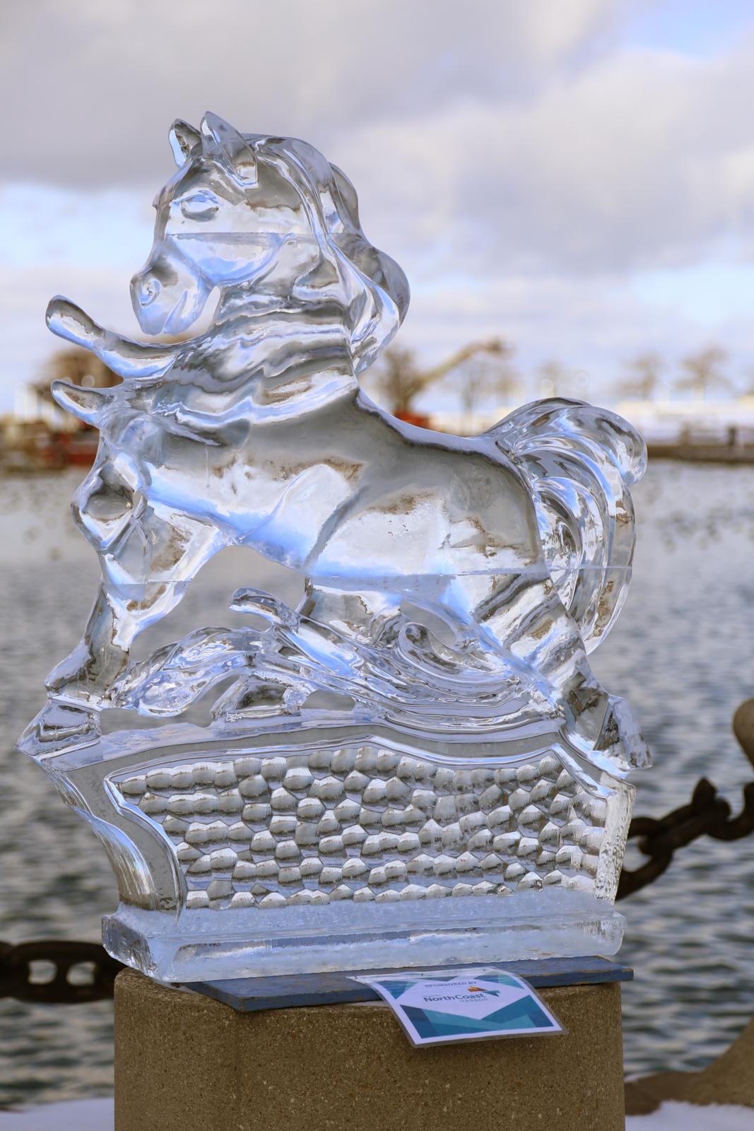 Check out these cool (pun intended) ice sculptures at the Ice Fest ...