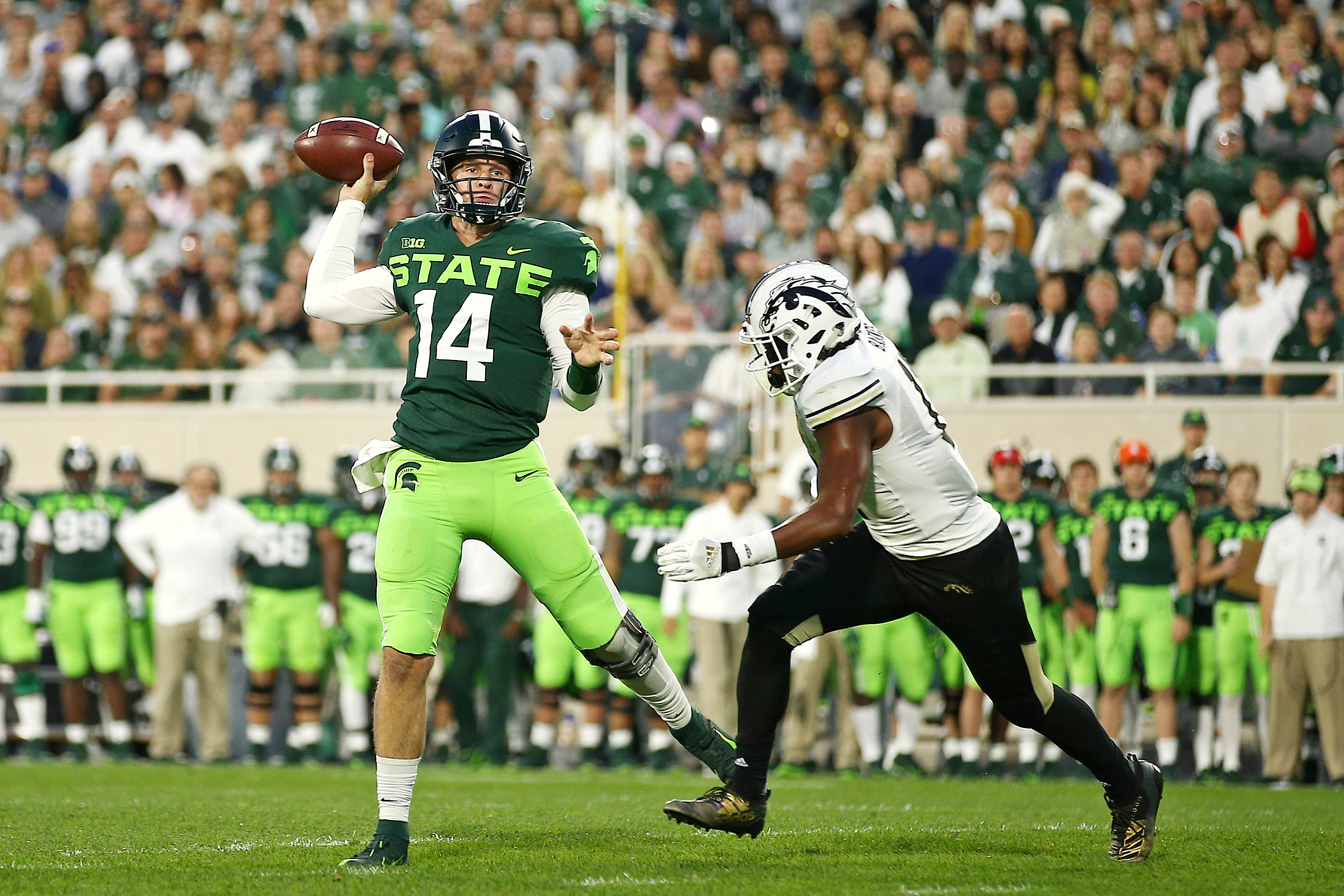 College football: Michigan State vs. Western Michigan - September 7 ...