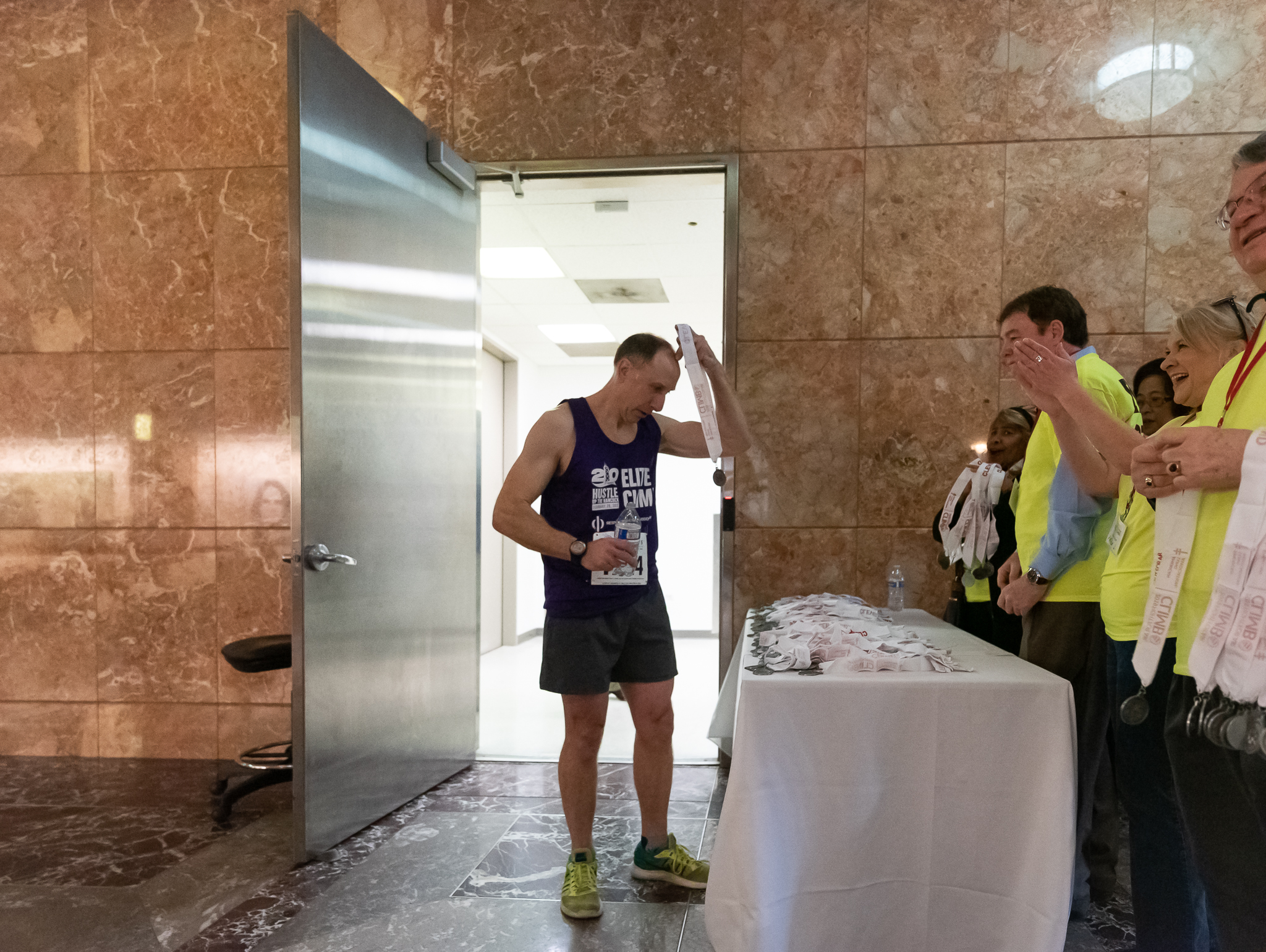 Fight for Air participants climb Key Tower's 58 floors to raise money ...