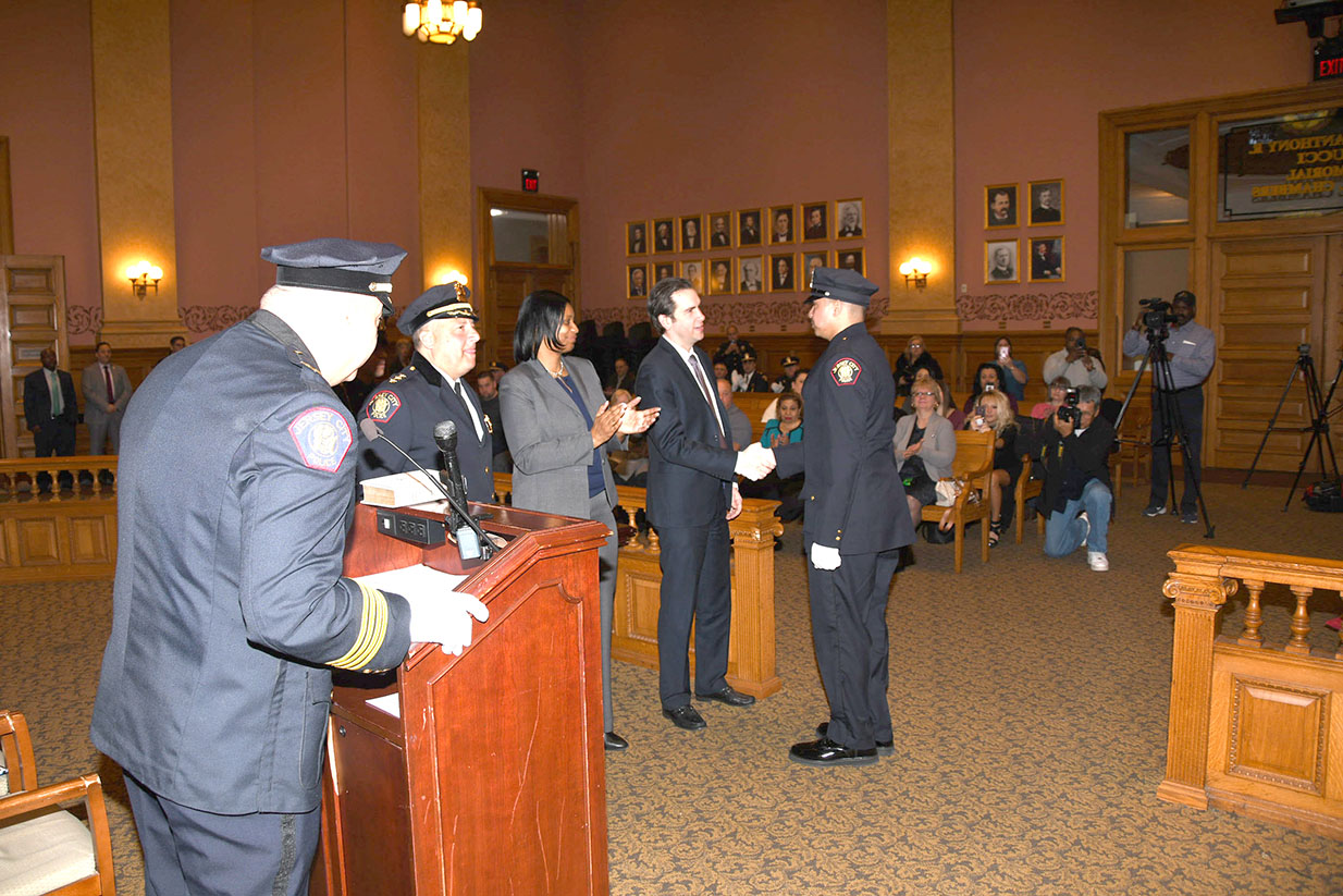 9 new police officers sworn in by Jersey City, March 5, 2019 - nj.com