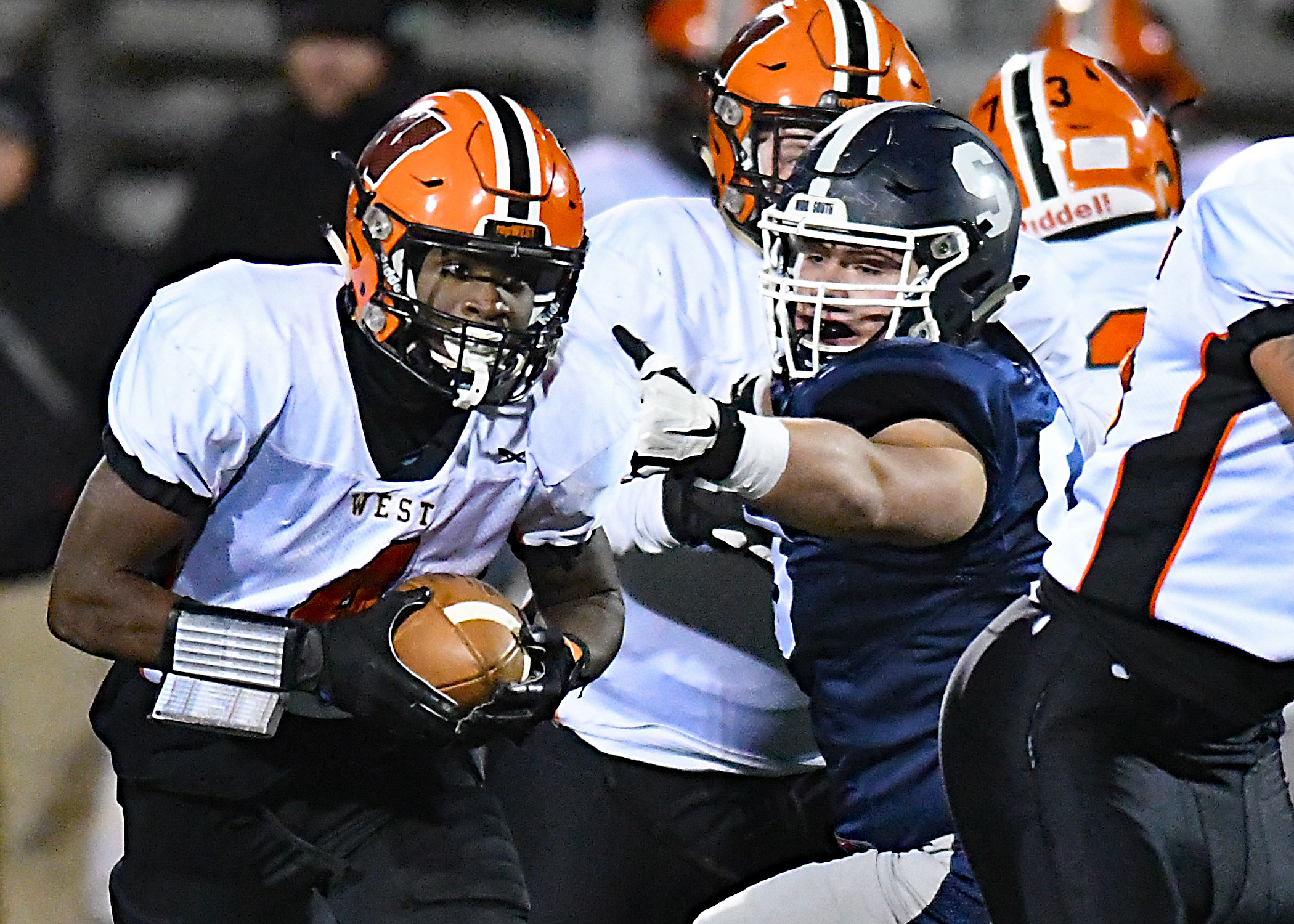 Middletown South Football defeats Hamilton West 24-7 in the 1st round ...