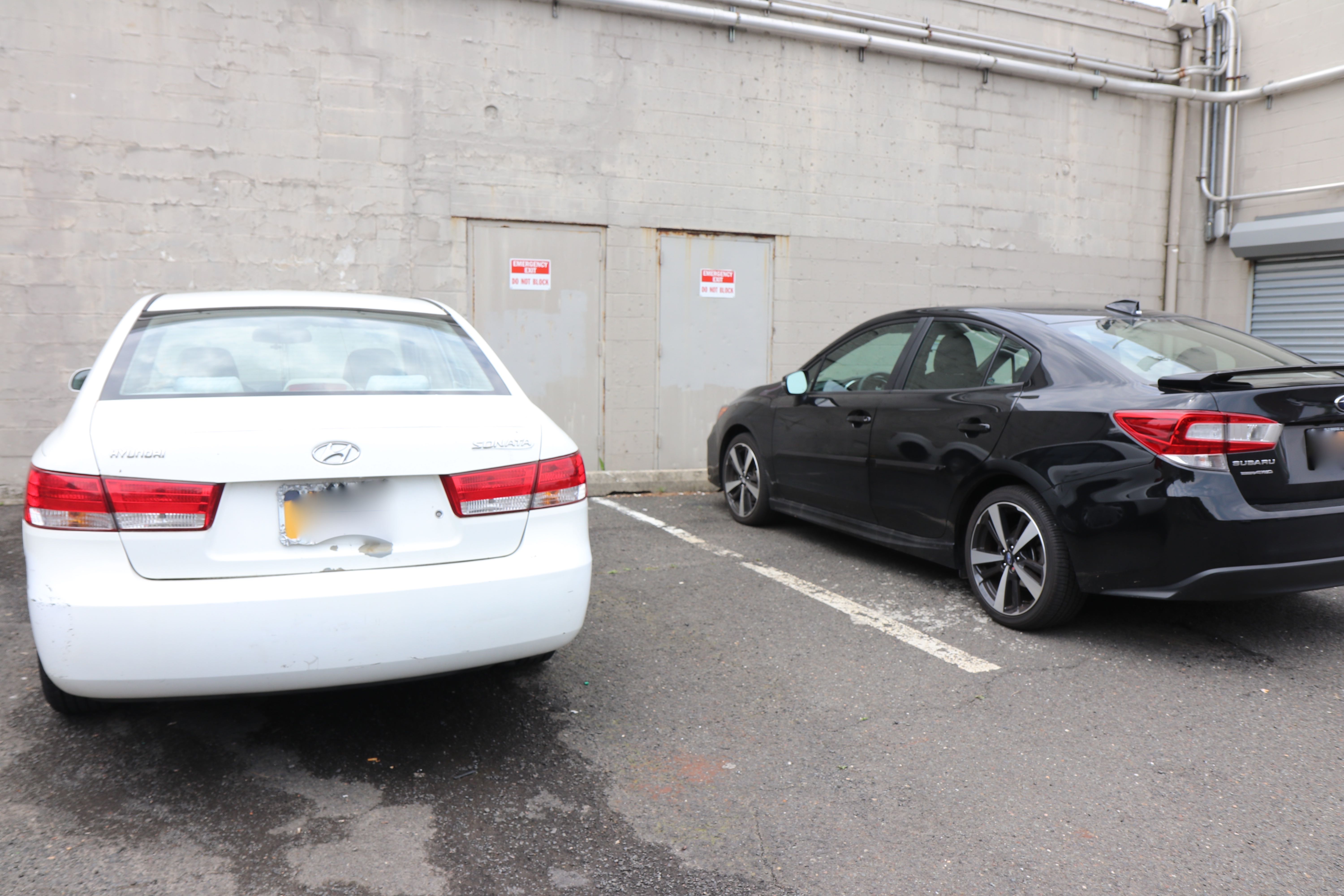 Parking spot in front of movie theater emergency exit a cause for ...