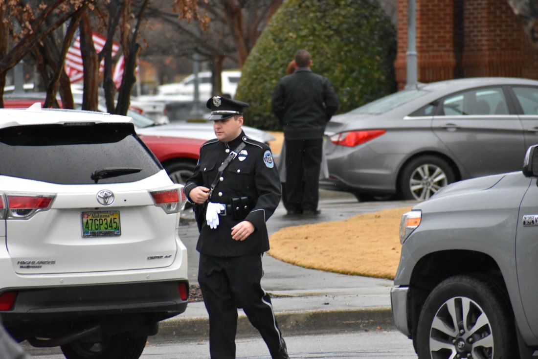 Funeral for slain Huntsville police officer Billy Fred Clardy III - al.com